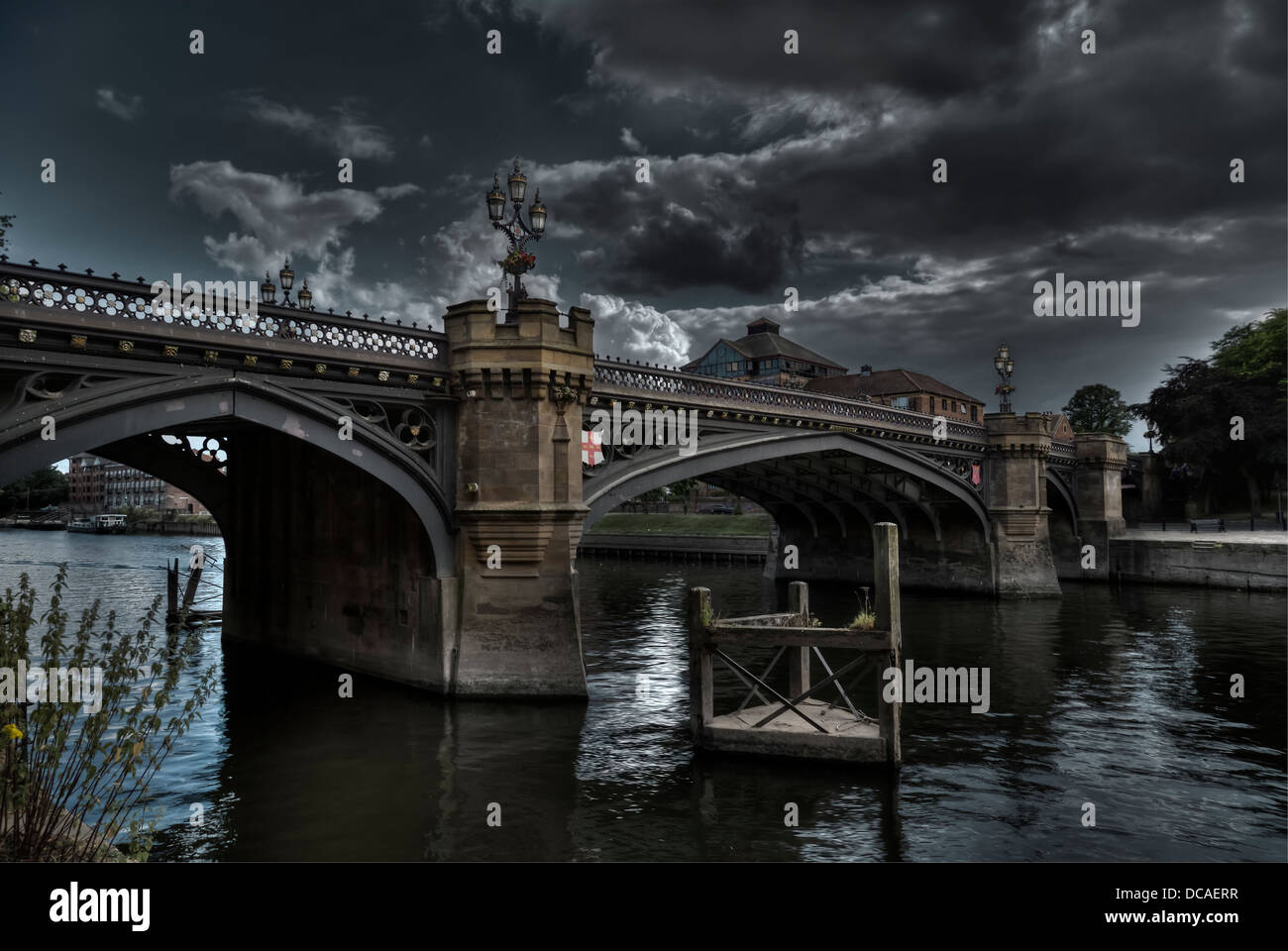 A bridge in York Stock Photo - Alamy