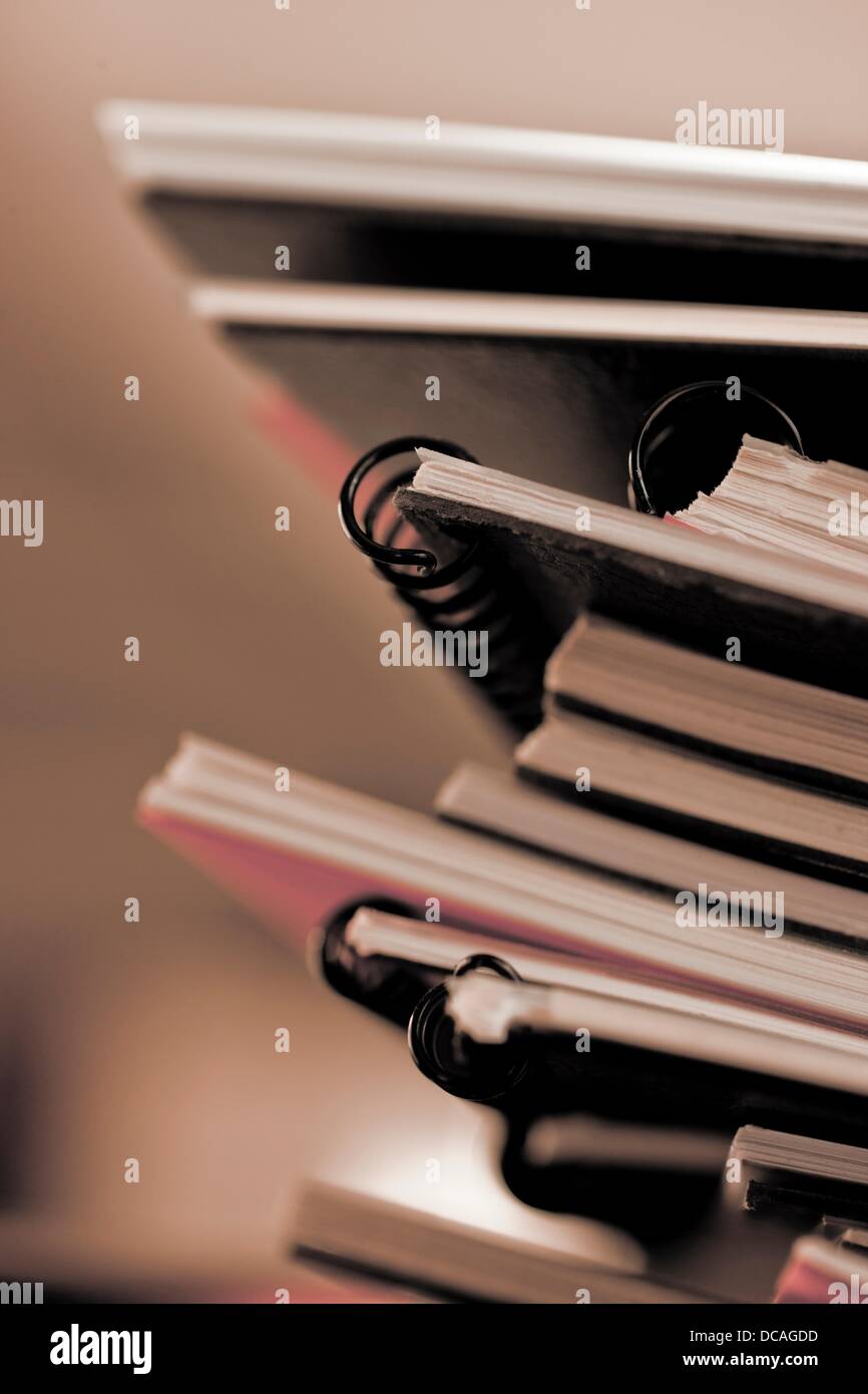 Messy notebooks hi-res stock photography and images - Alamy