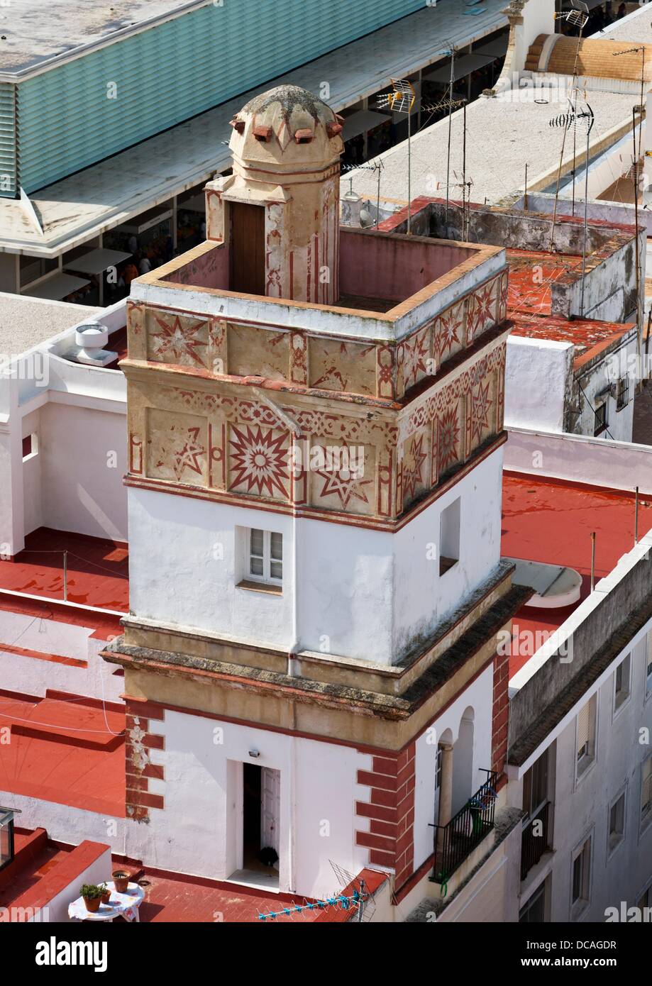 Cadiz, View from Torre Tavira, Andalusia, Spain Stock Photo - Alamy