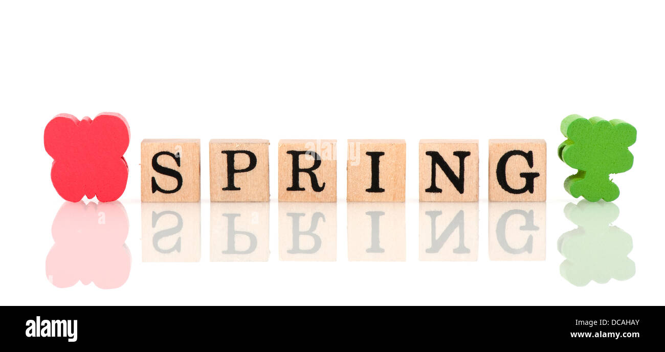 Spring characters Cut Out Stock Images & Pictures - Alamy