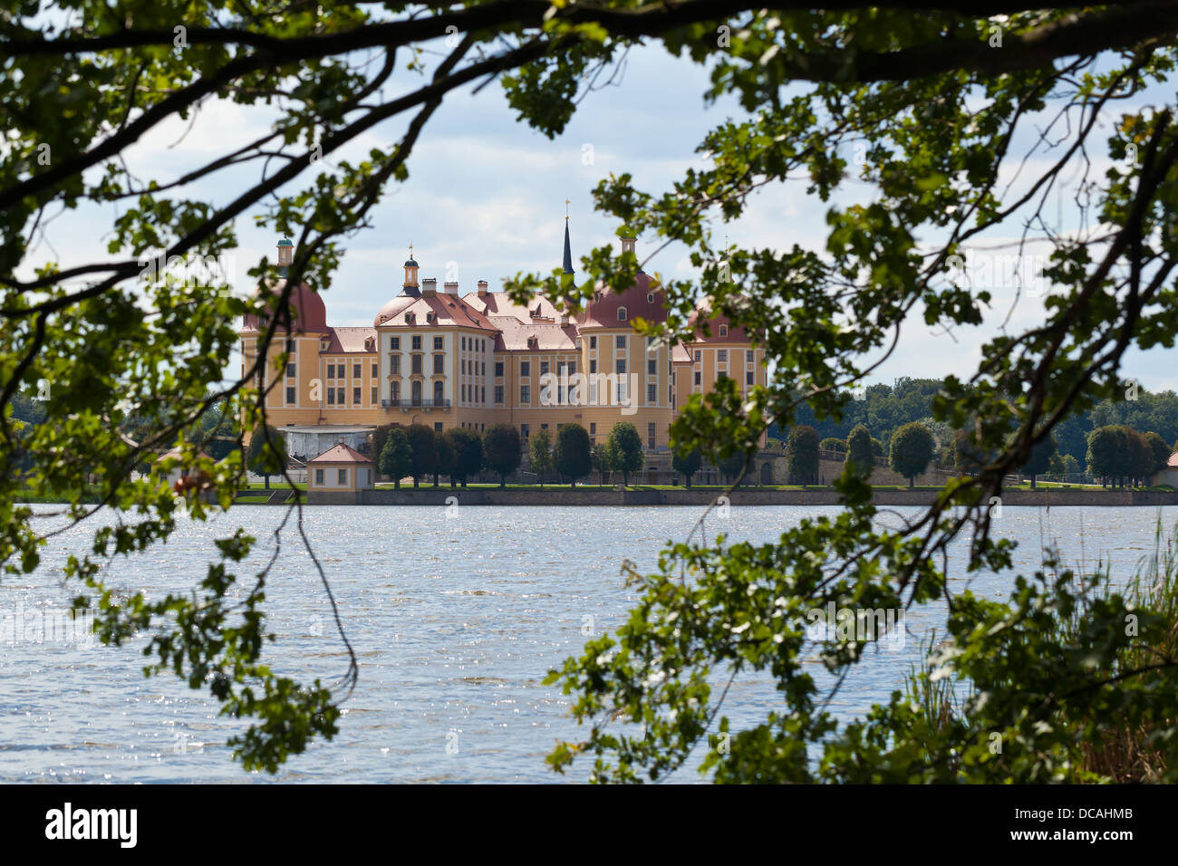 Moritzburg castle west side - Saxonia, Germany, Europe Stock Photo - Alamy