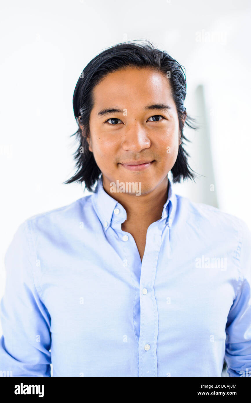Gen Sadakane of start-up company "EyeEm" in Berlin. The photo sharing ...