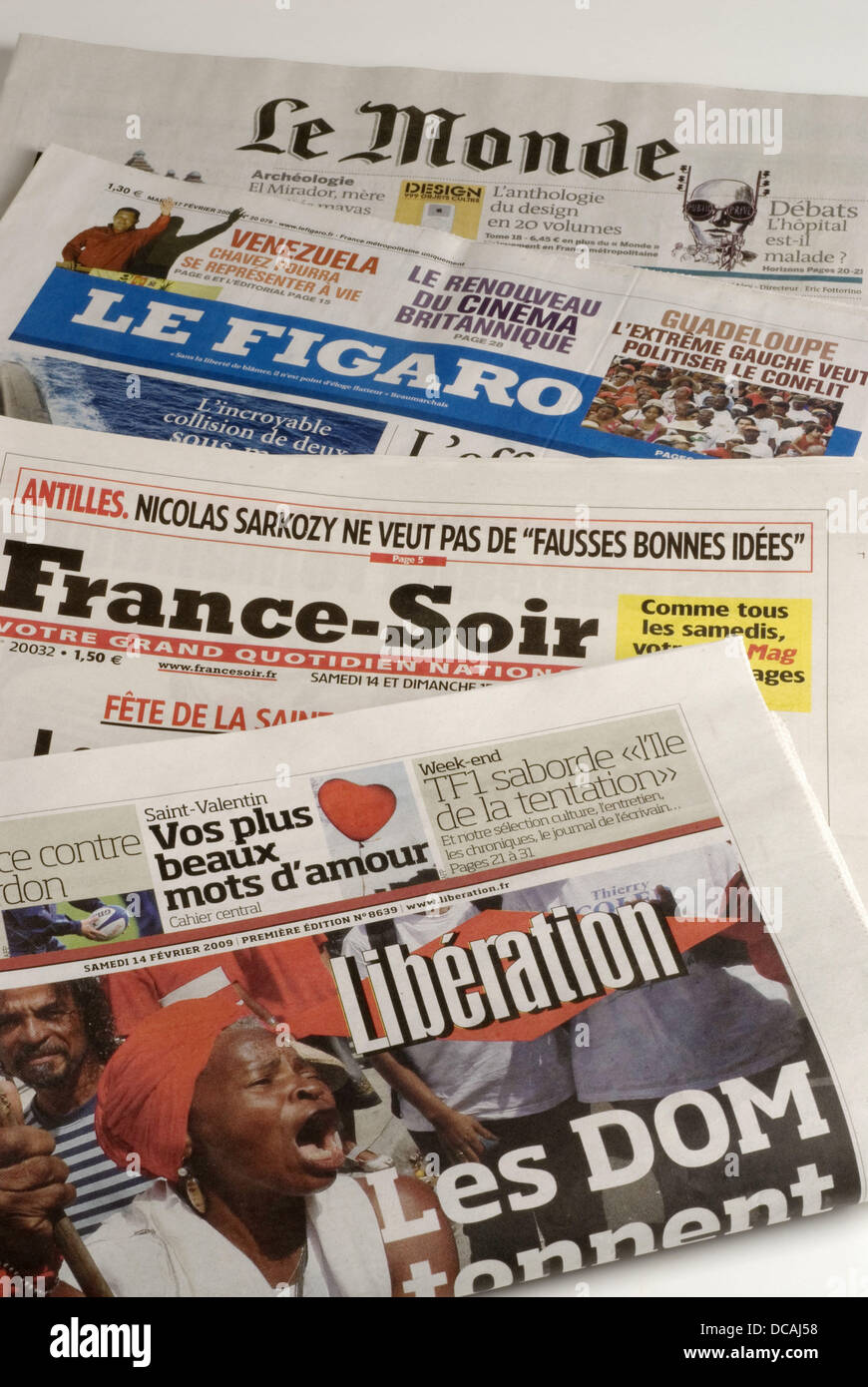 French newspapers hi-res stock photography and images - Alamy