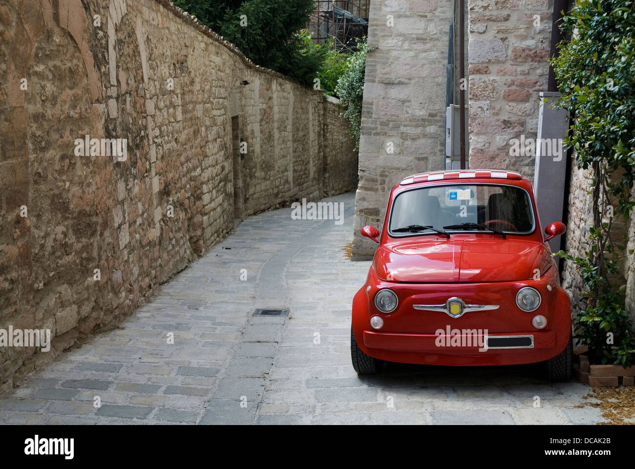 Retro italian car hi-res stock photography and images - Alamy