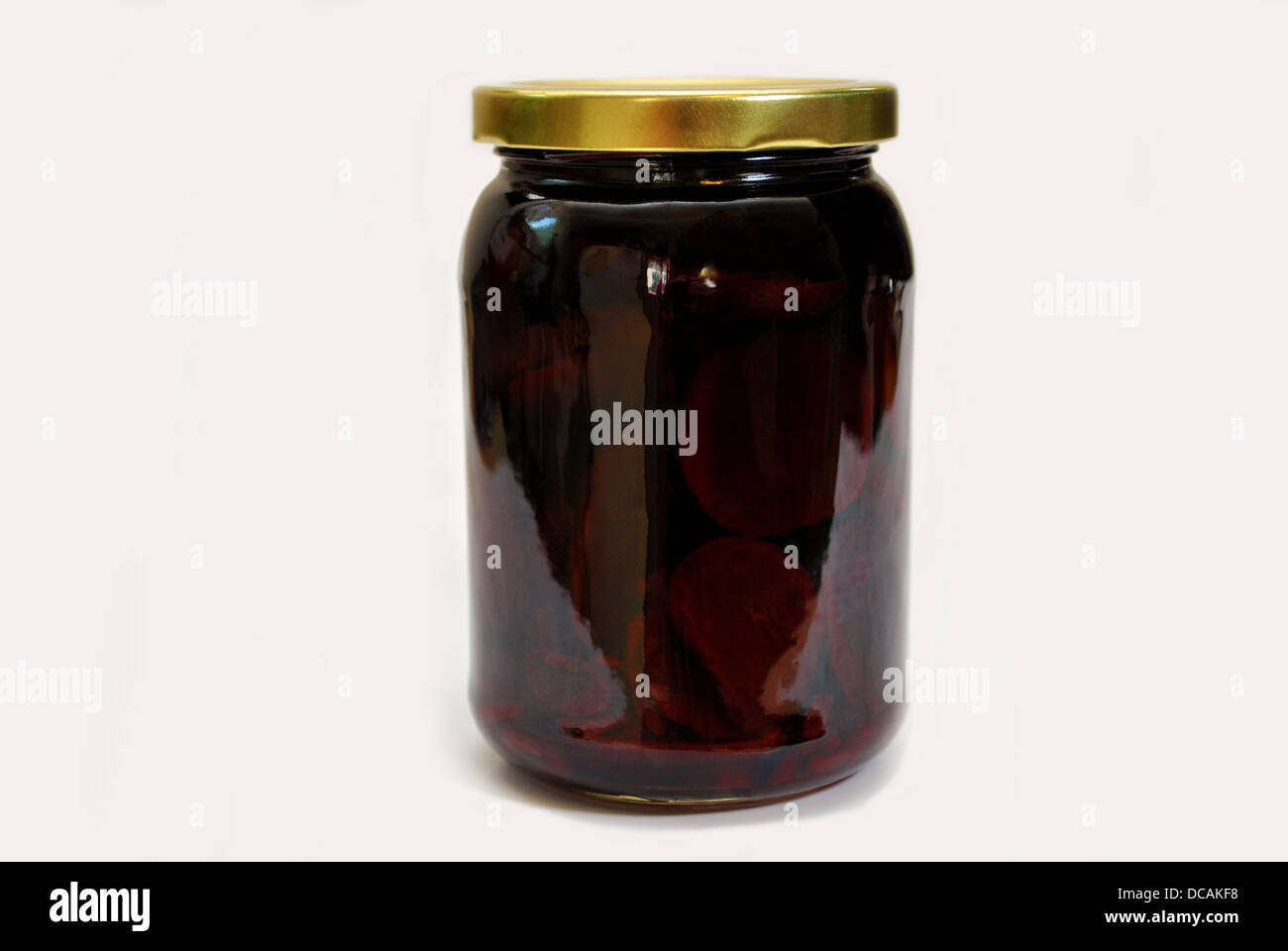 Pickled Beets in a Jar Stock Photo - Alamy