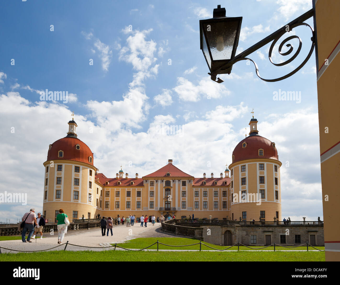 Moritzburg castle north side - Saxonia, Germany, Europe Stock Photo - Alamy