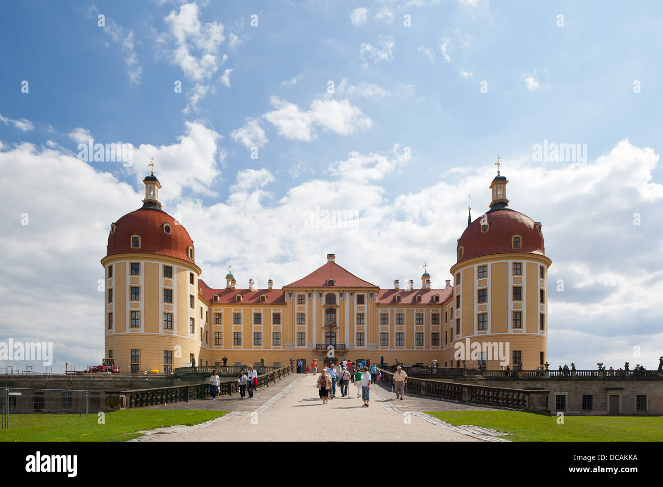 Moritzburg castle north side - Saxonia, Germany, Europe Stock Photo - Alamy