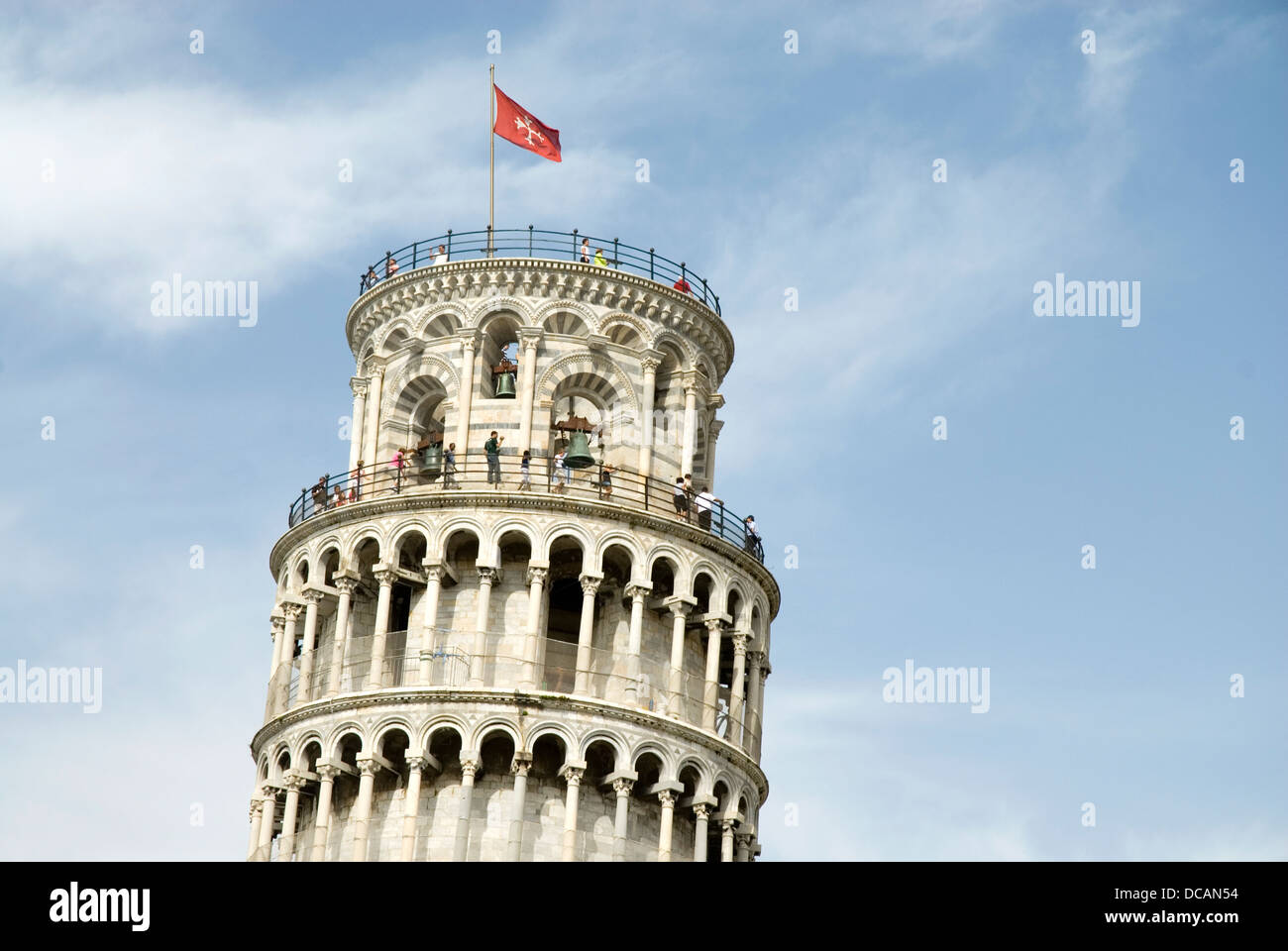 Leaning tower pisa top detail hi-res stock photography and images - Alamy