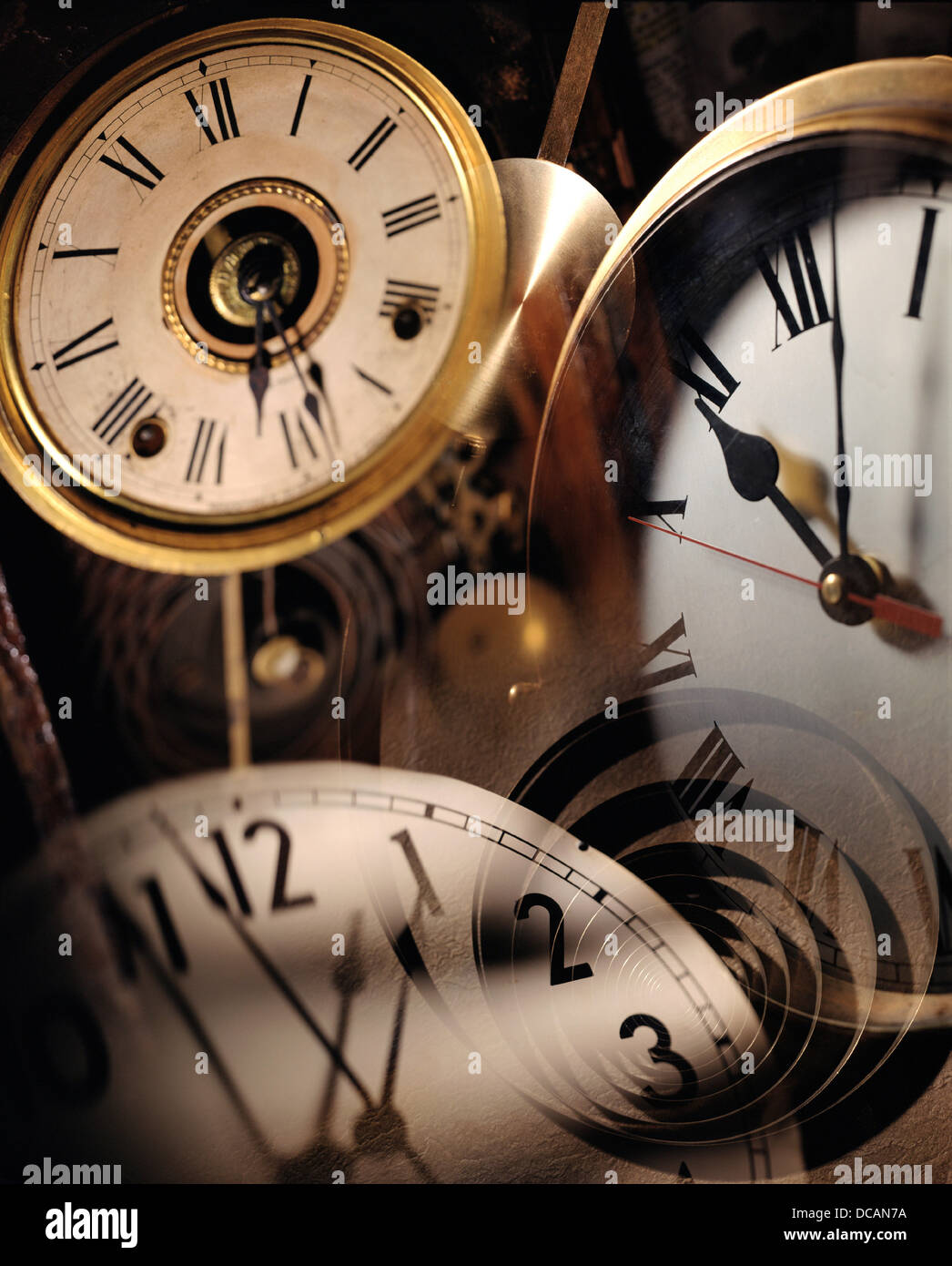 Multiple clocks hi-res stock photography and images - Alamy