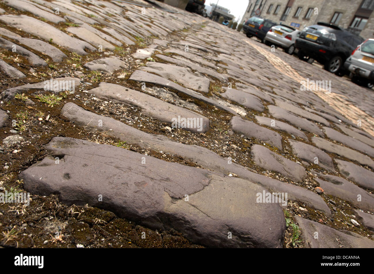 Cobbled roads around Plymouth's historic Barbican area Stock Photo - Alamy