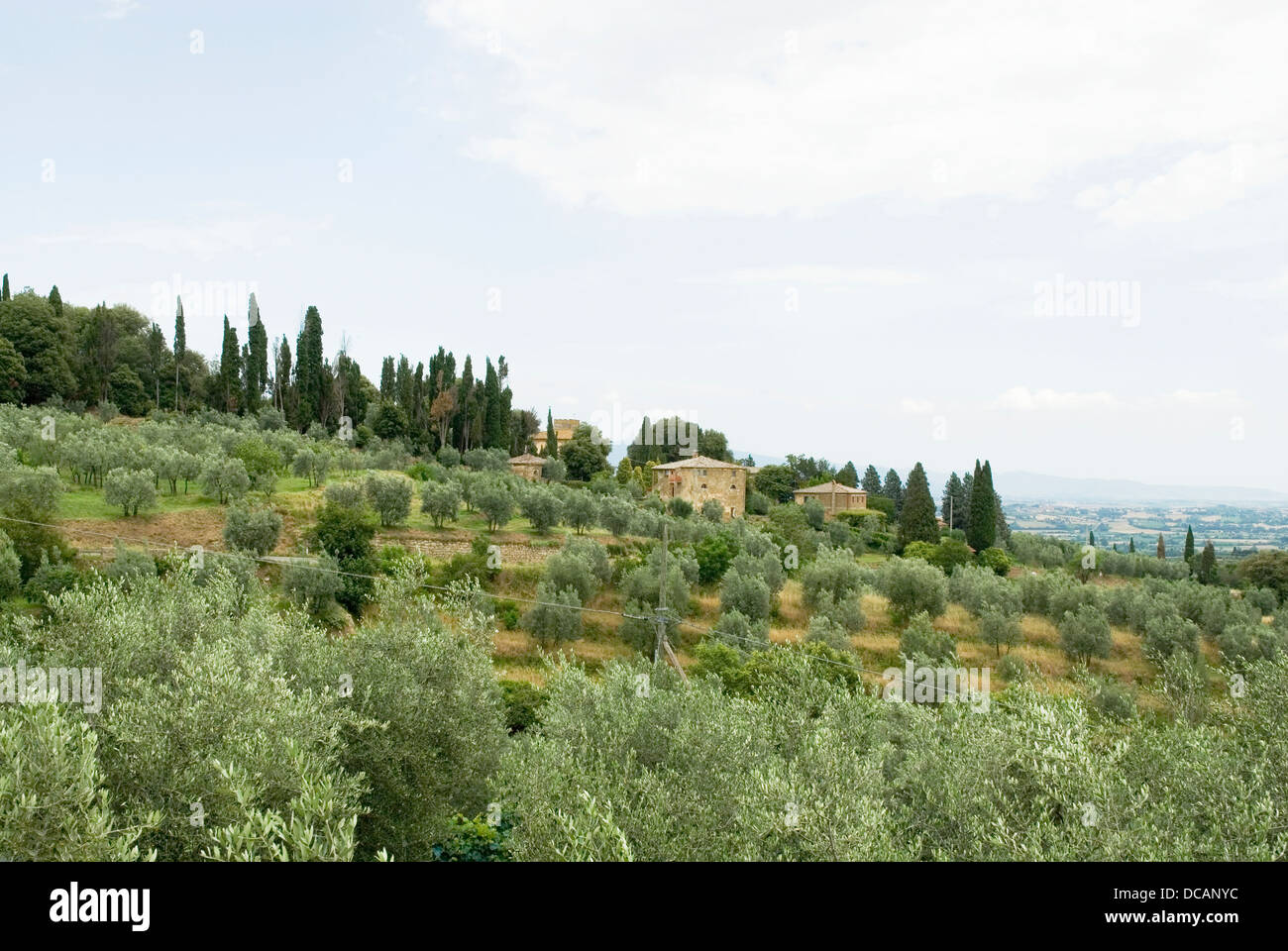 Romantic Italian landscape Stock Photo - Alamy