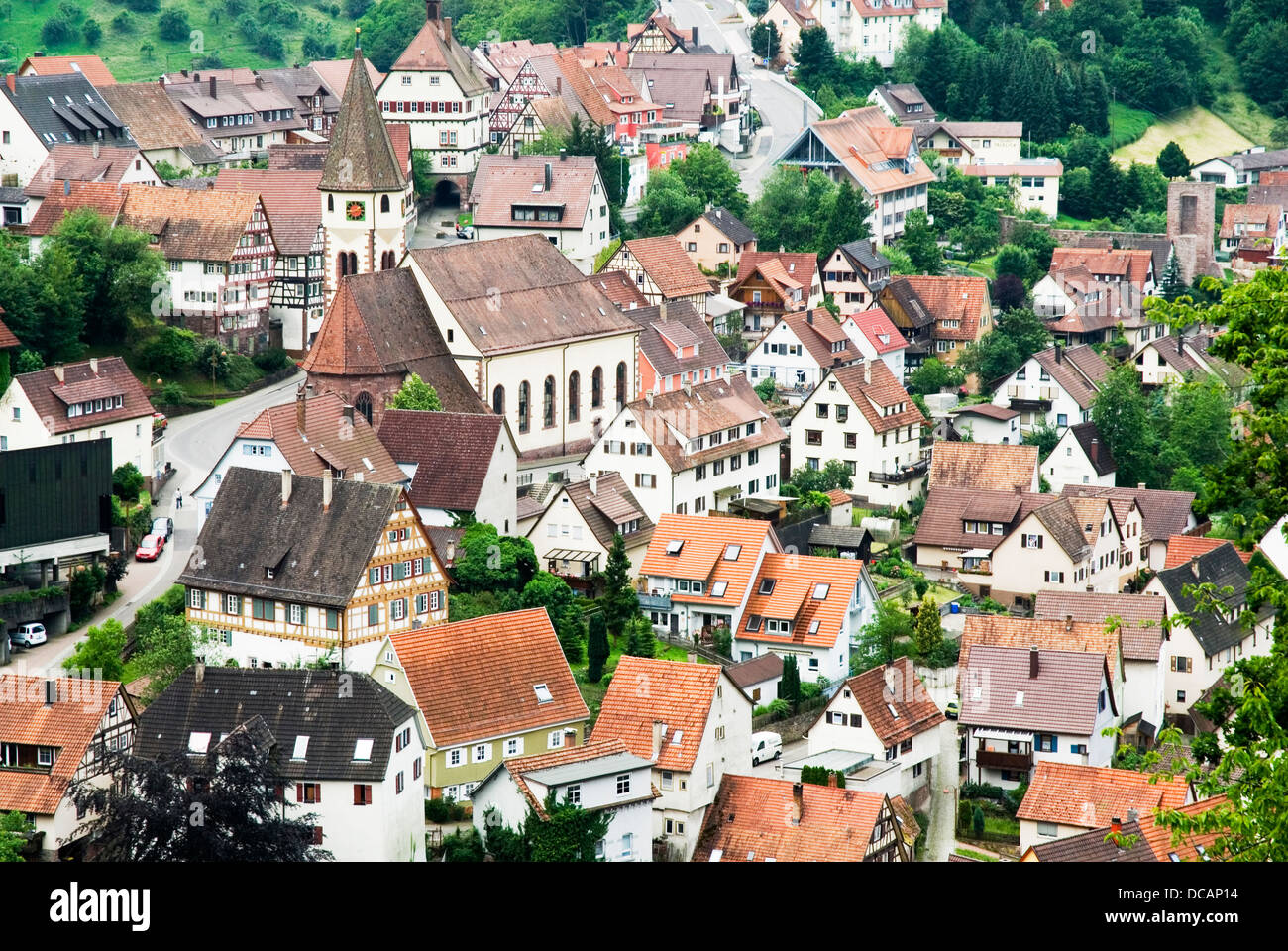 Traditional German village Stock Photo - Alamy