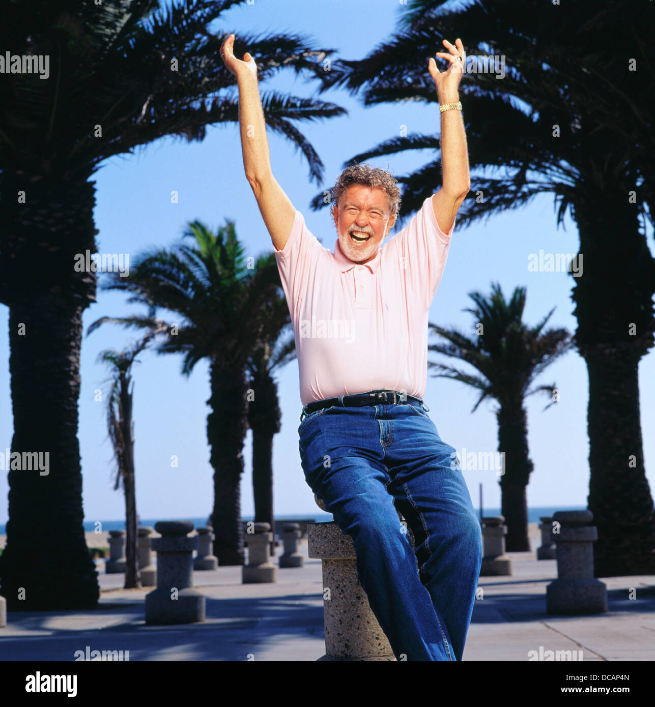 Man celebrate outside hi-res stock photography and images - Alamy