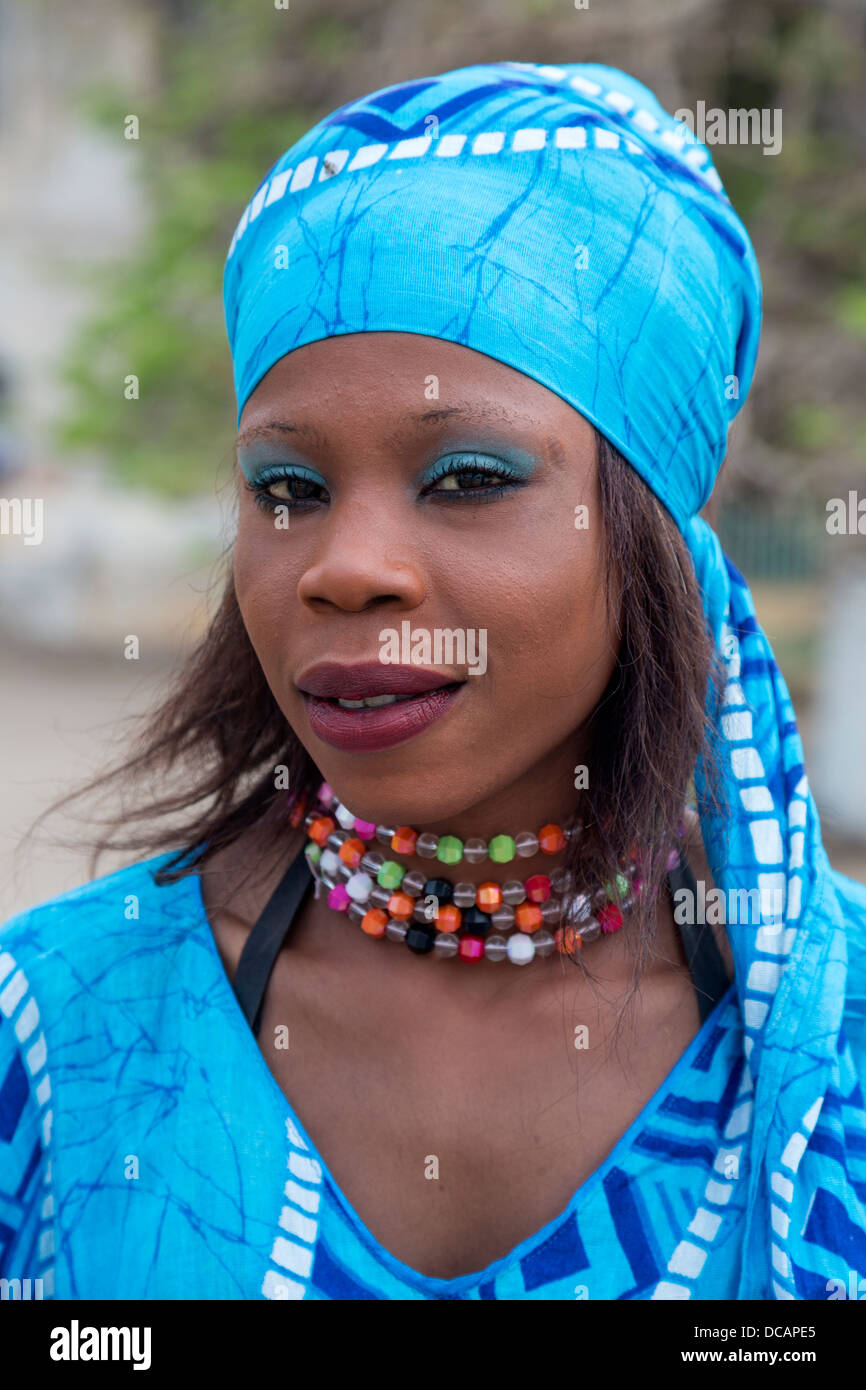 Senegalese Dancer, Opening Ceremony for Goree Arts Festival, the ...