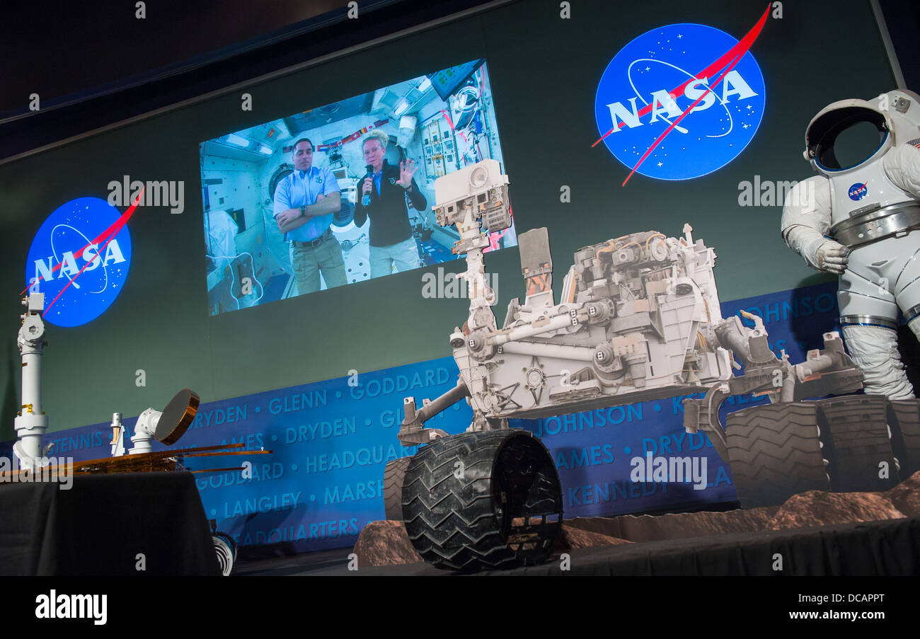 Curiosity Rover's First Anniversary (201308060010HQ Stock Photo - Alamy