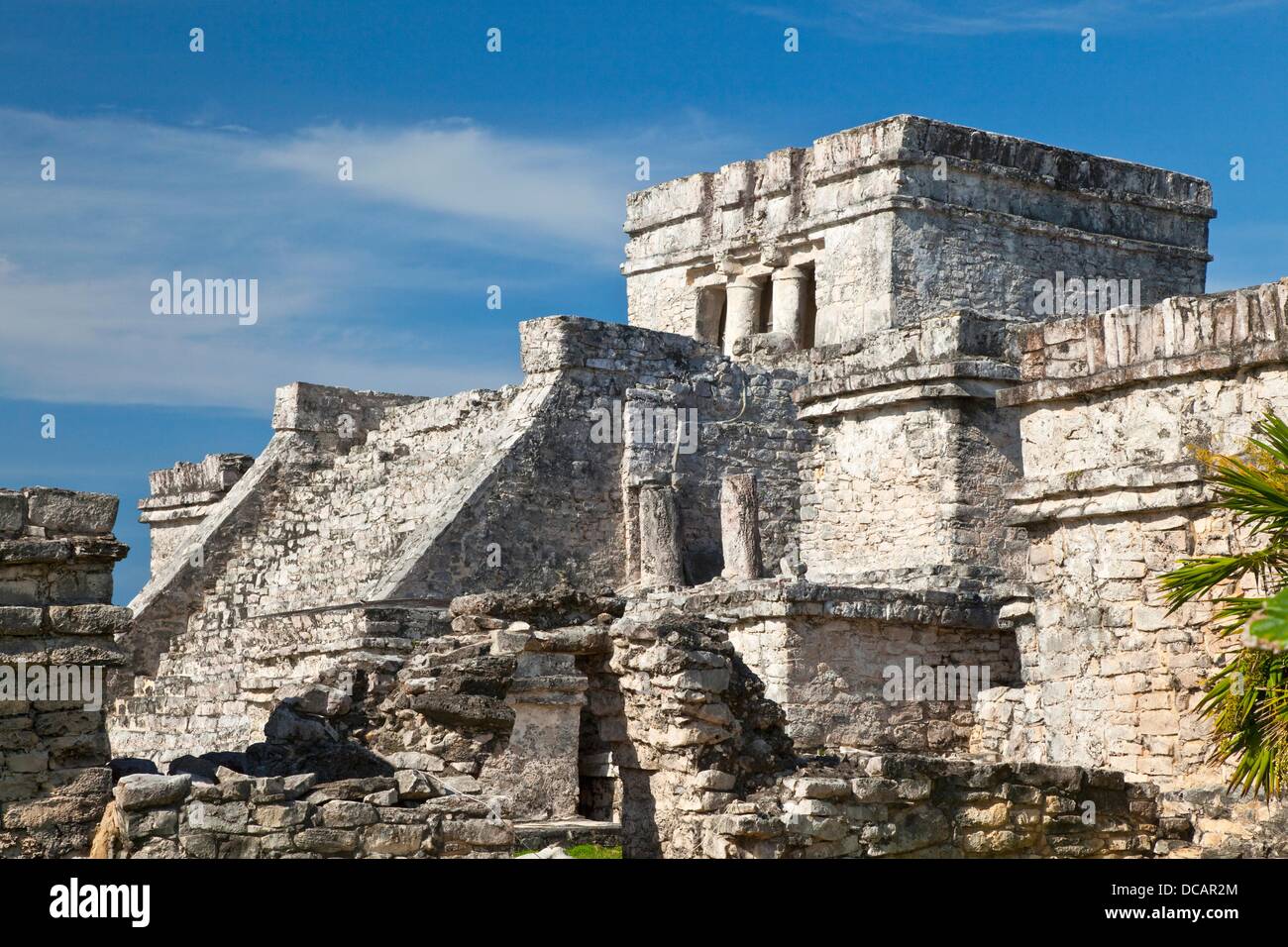 Mayan ruins of Tulum, Quintana Roo, Yucatan Peninsula, Mexico Stock ...