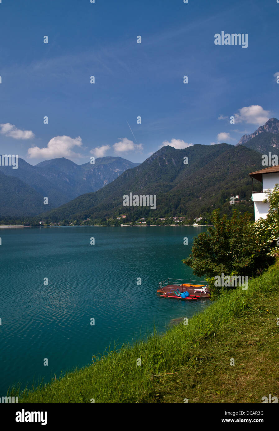 Lake Ledro, Italy Stock Photo - Alamy