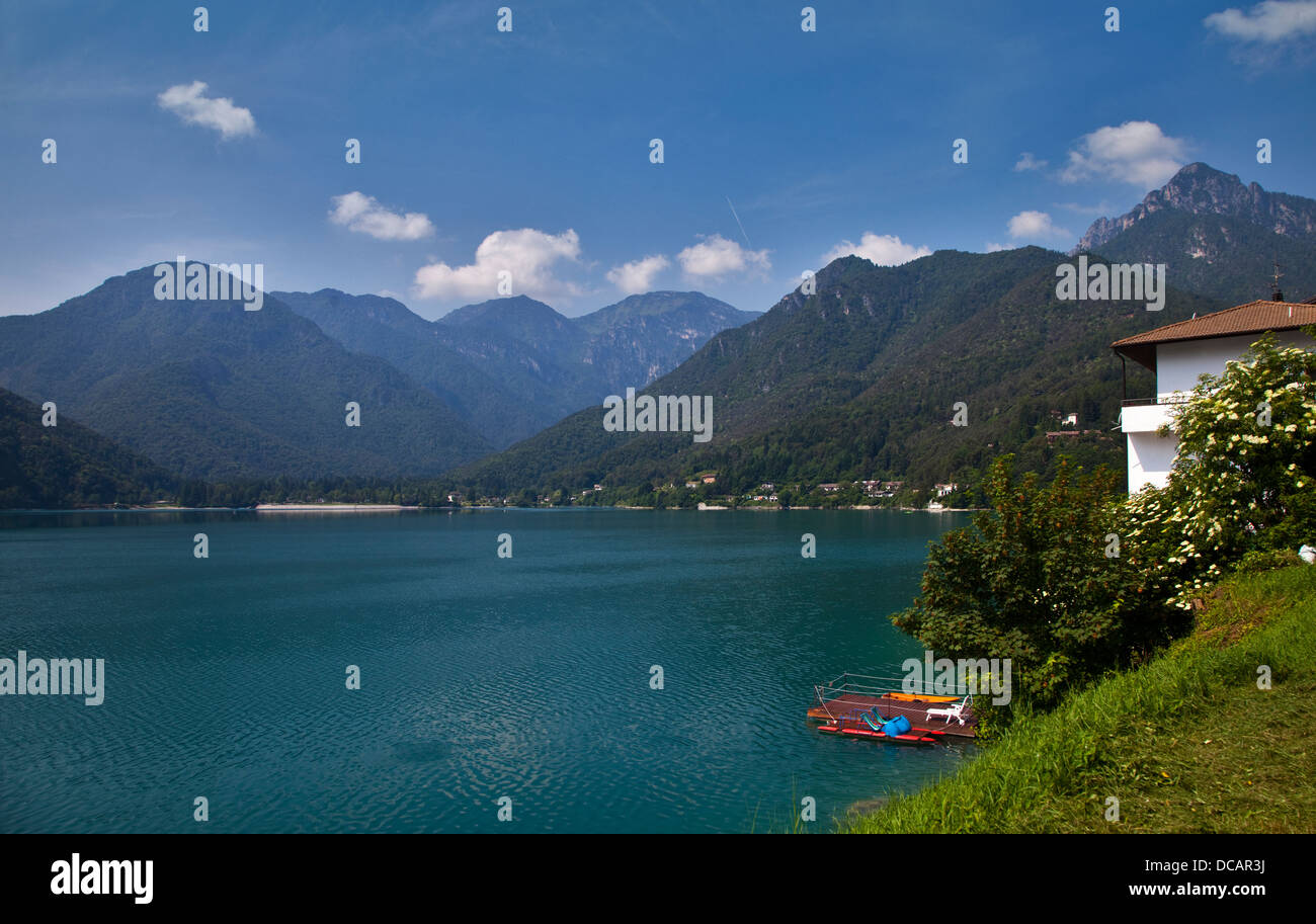 Lake Ledro, Italy Stock Photo - Alamy