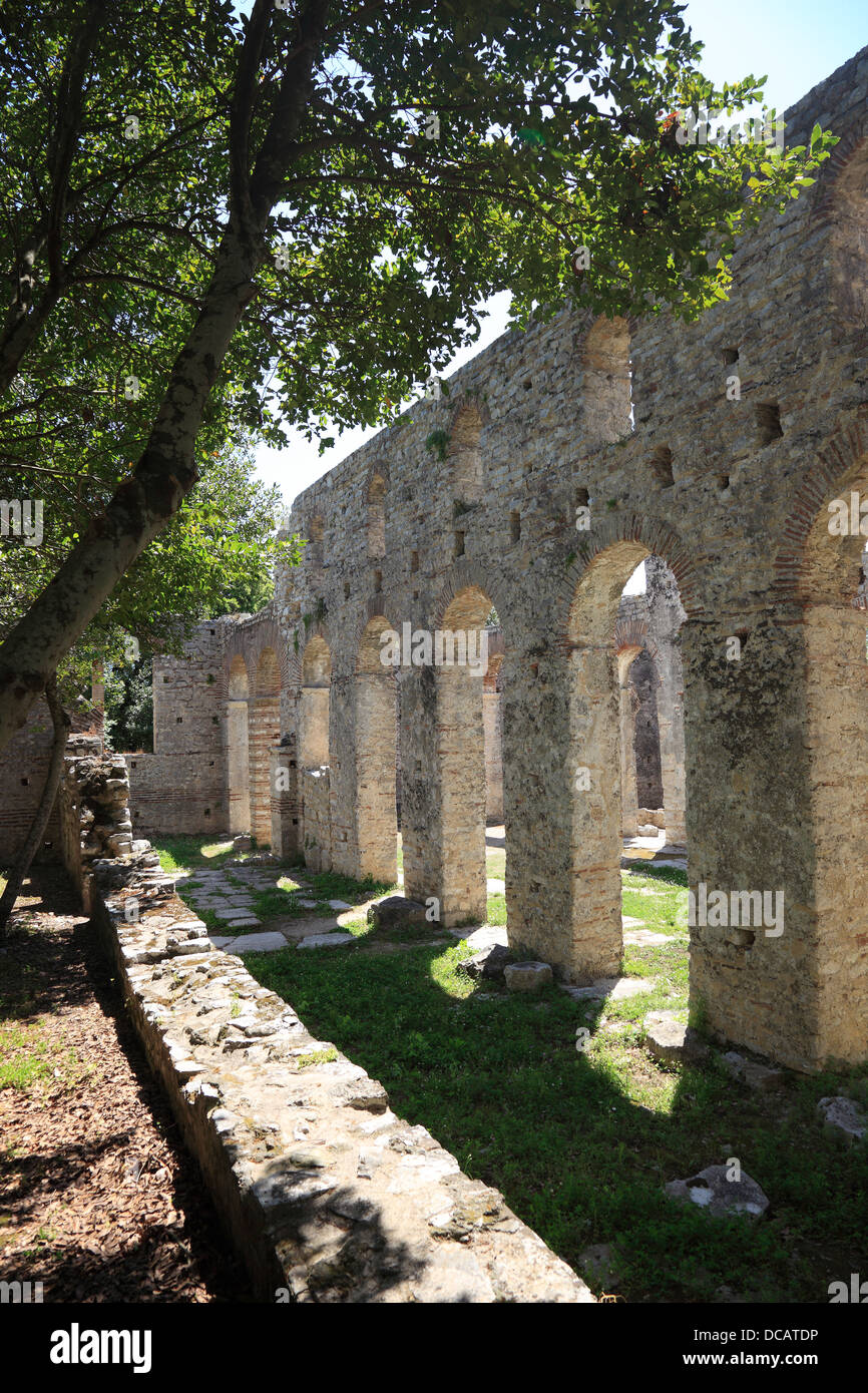 Buthrotum, Butrint, Butrinti, ancient greek and roman city in the south ...