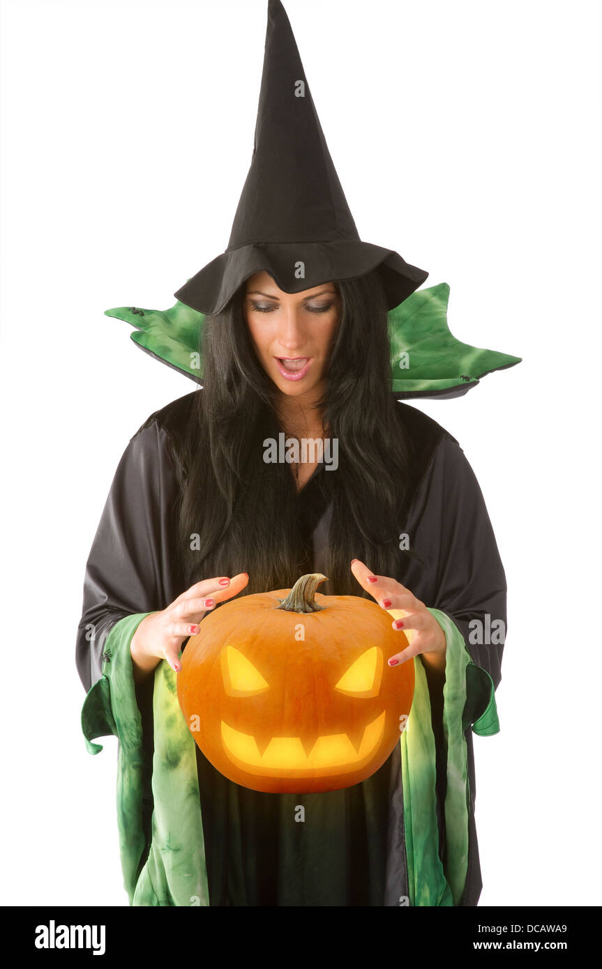 the magic pumpkin Stock Photo - Alamy