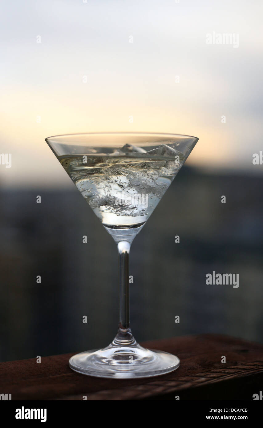 Martini on a sunset Stock Photo - Alamy