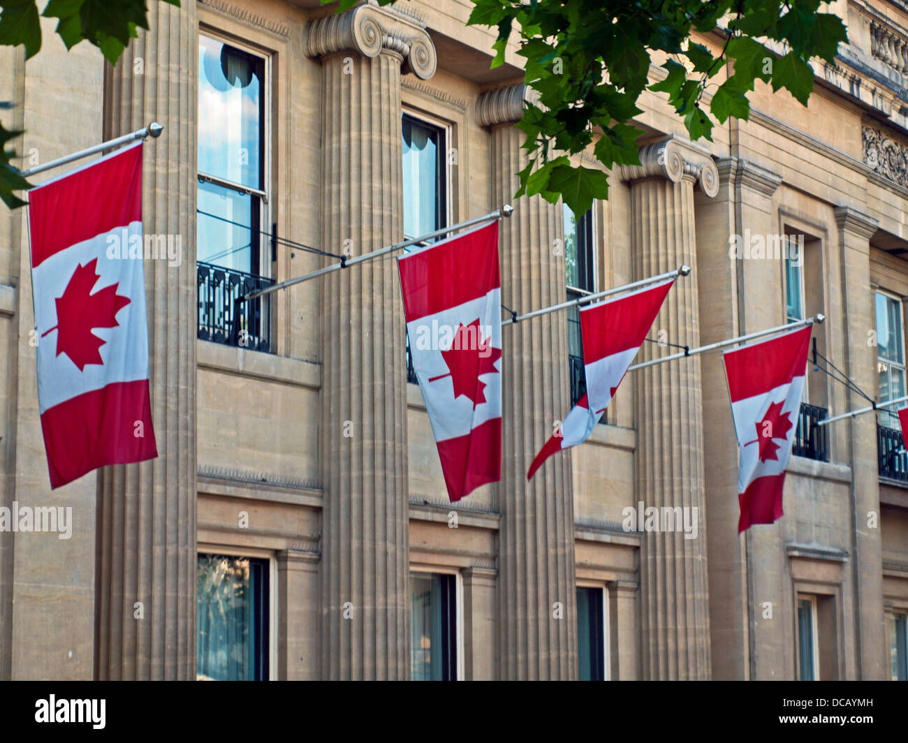 Flags of canada hi-res stock photography and images - Alamy