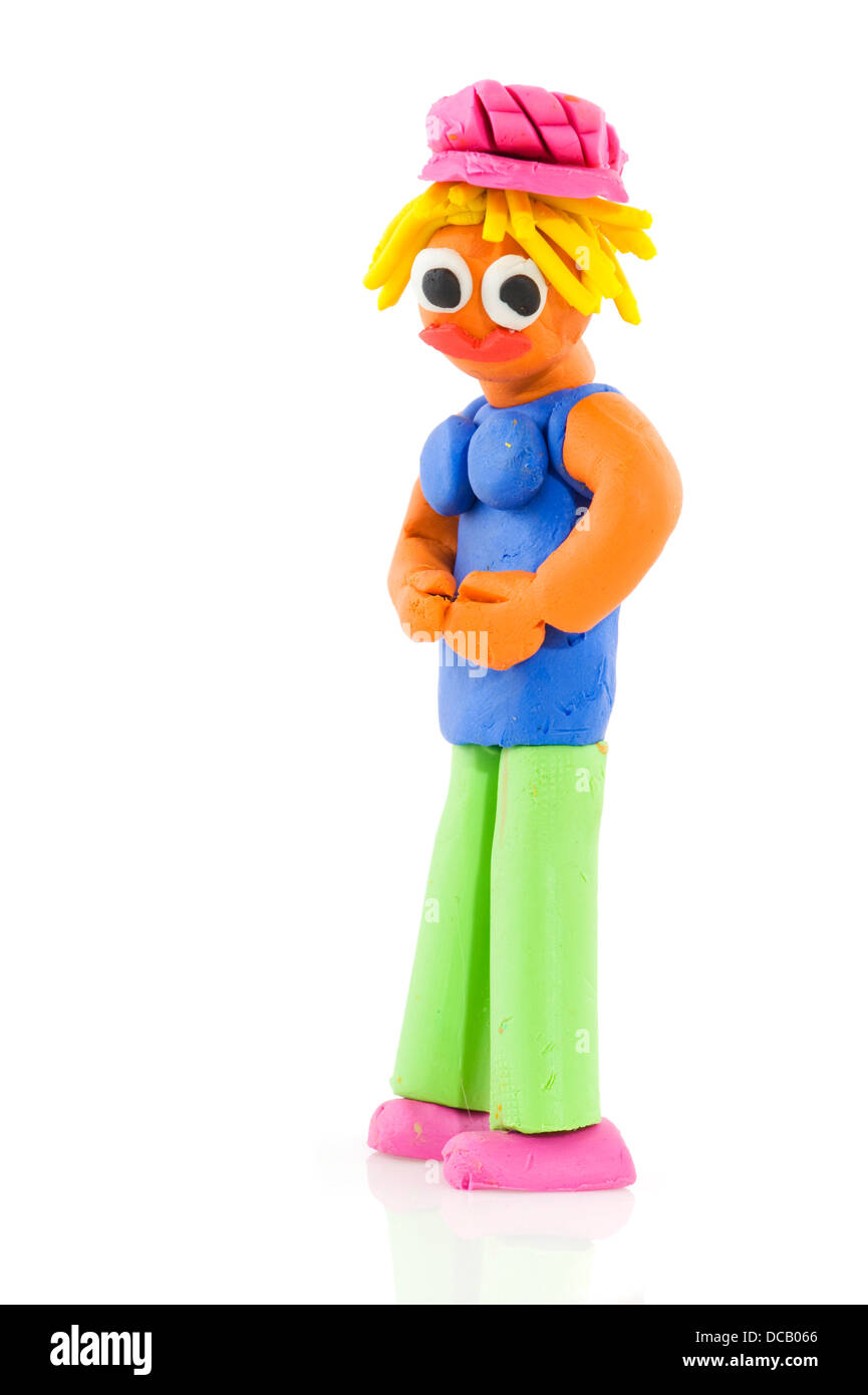 Clay figurine woman hi-res stock photography and images - Alamy