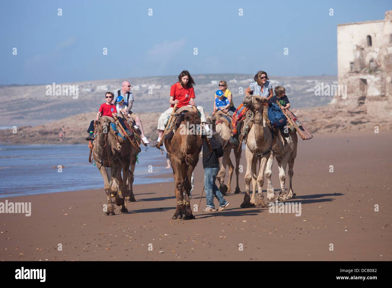 Morocco camel ride family hi-res stock photography and images - Alamy