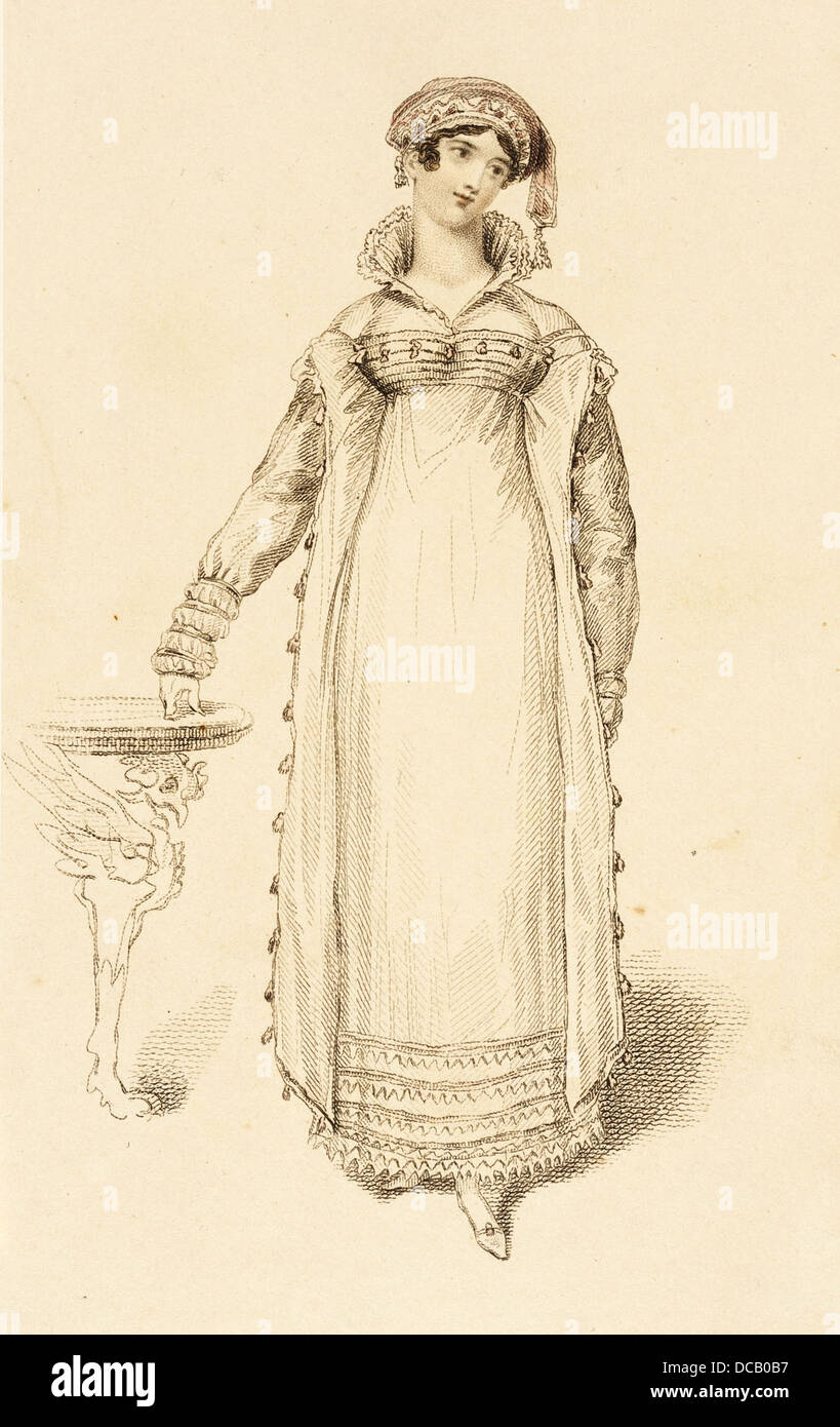 Fashion Plate (Costume for Dinner Parties) M.86.266.229 Stock Photo - Alamy