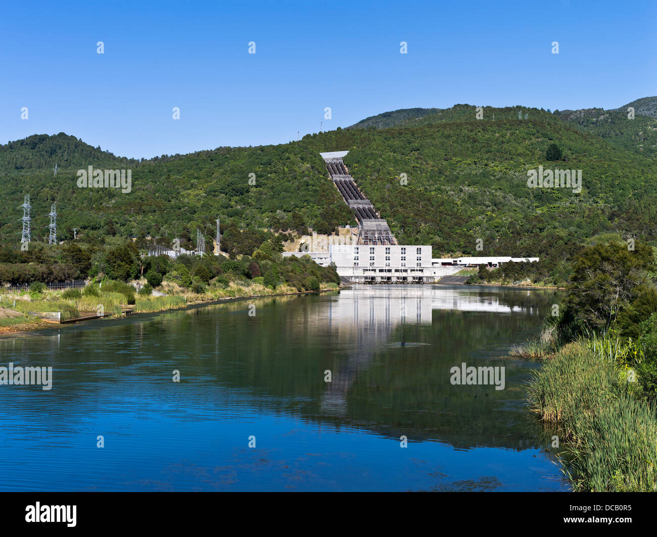 Hydroelectric power station new zealand hi-res stock photography and ...