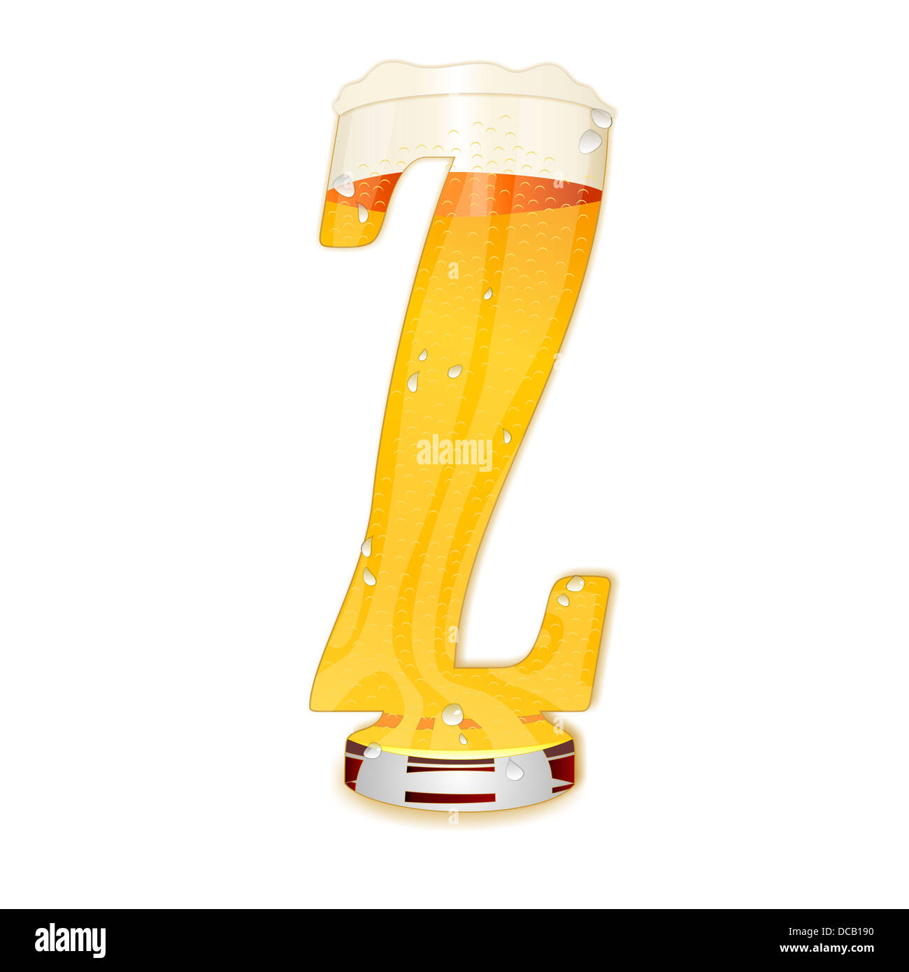 Letter z foam alphabet Cut Out Stock Images & Pictures - Alamy