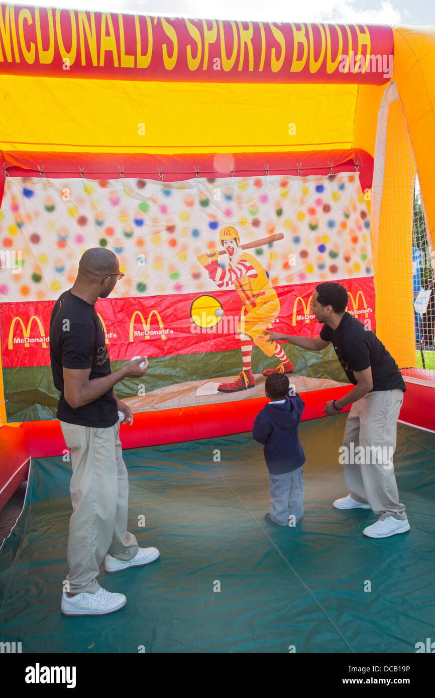 Mcdonalds ball throwing game hi-res stock photography and images - Alamy