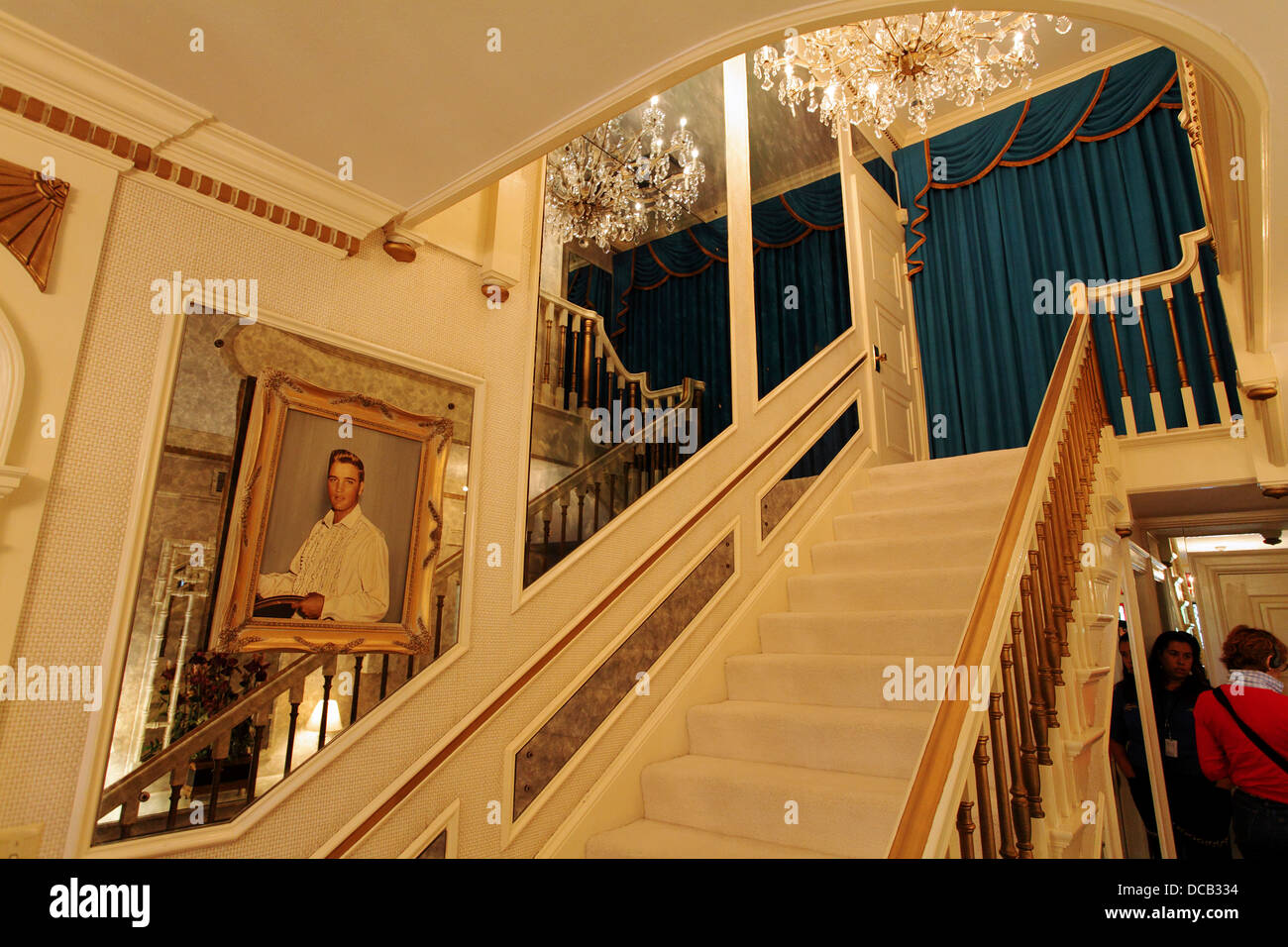 Graceland Up Stairs Elvis Presley