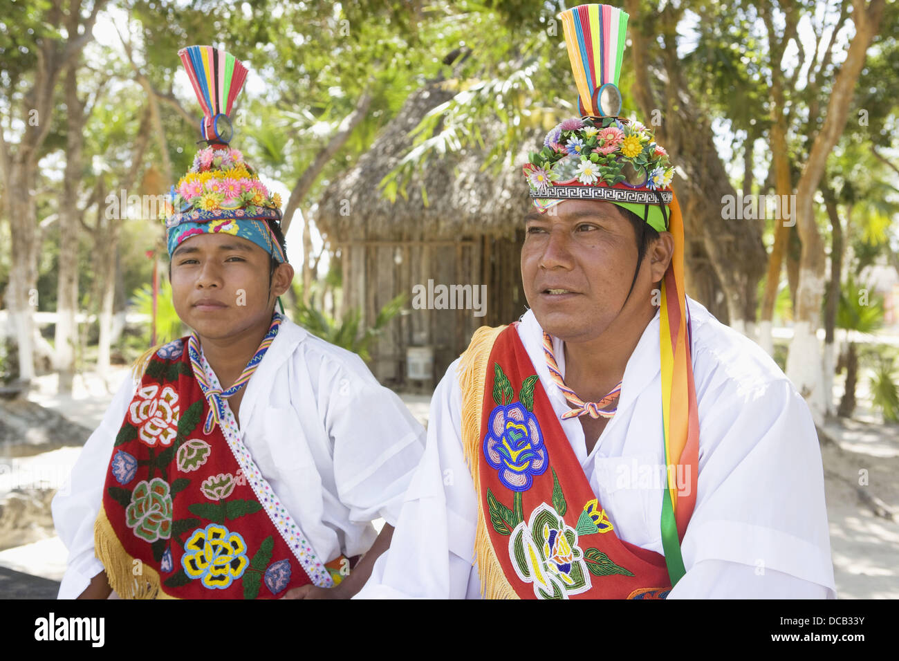 Mexico tulum costume hi-res stock photography and images - Alamy