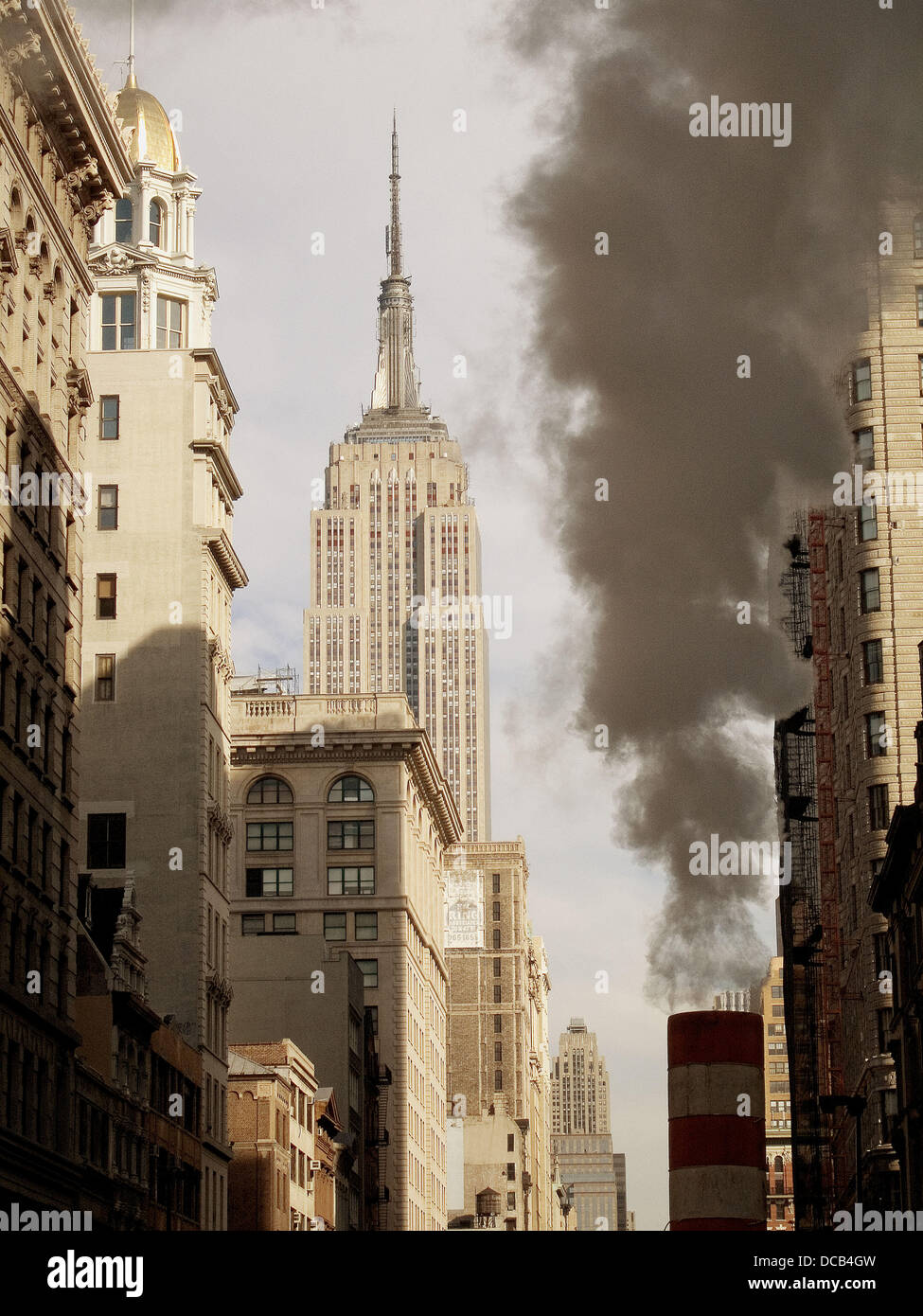 Steam new york city hi-res stock photography and images - Alamy