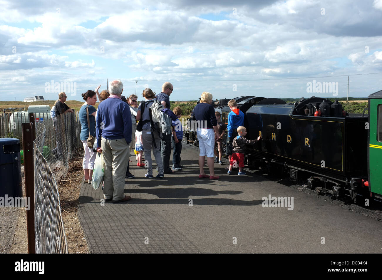Hythe dymchurch miniature steam railway hi-res stock photography and ...