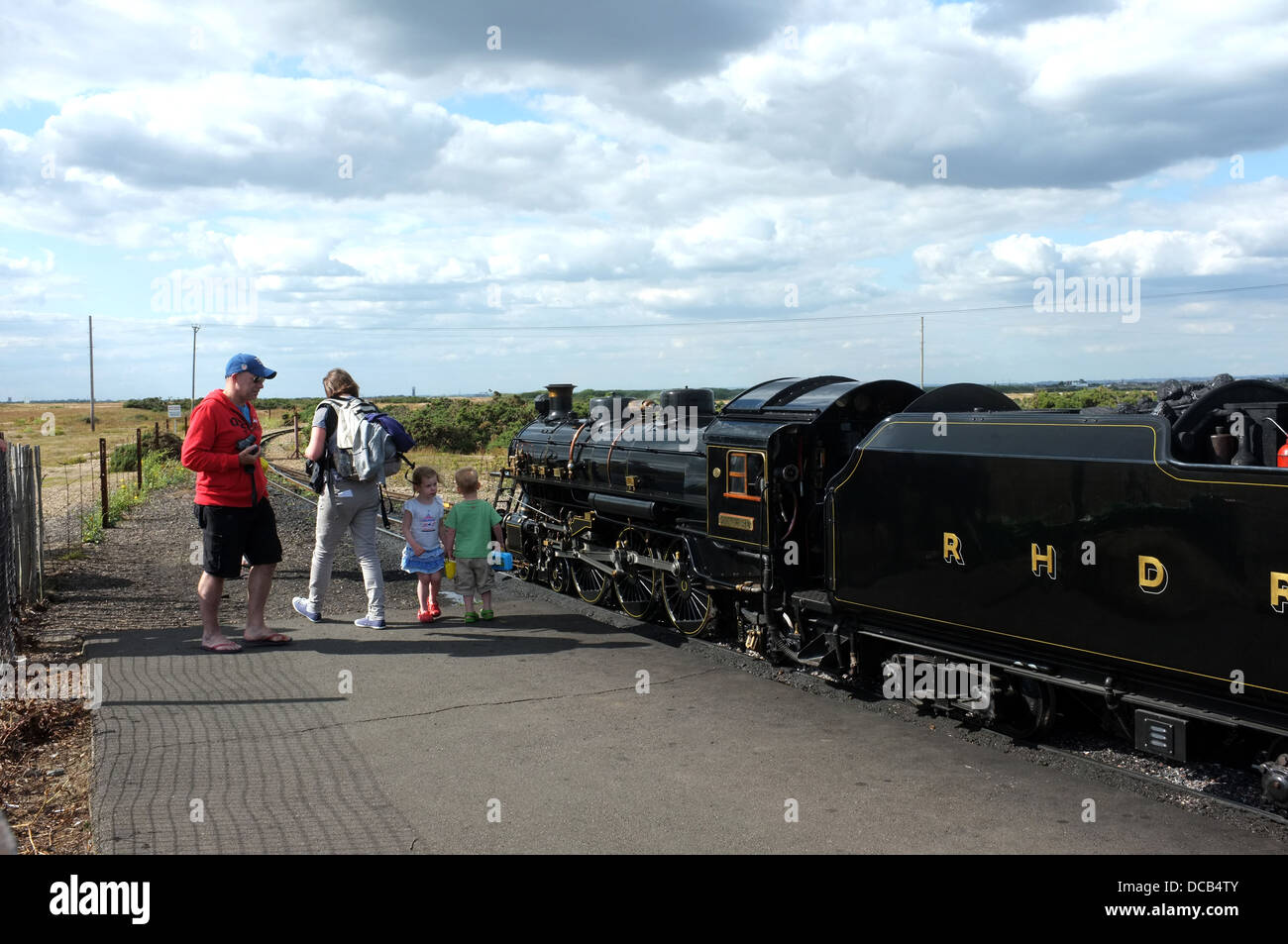 Hythe dymchurch miniature steam railway hi-res stock photography and ...
