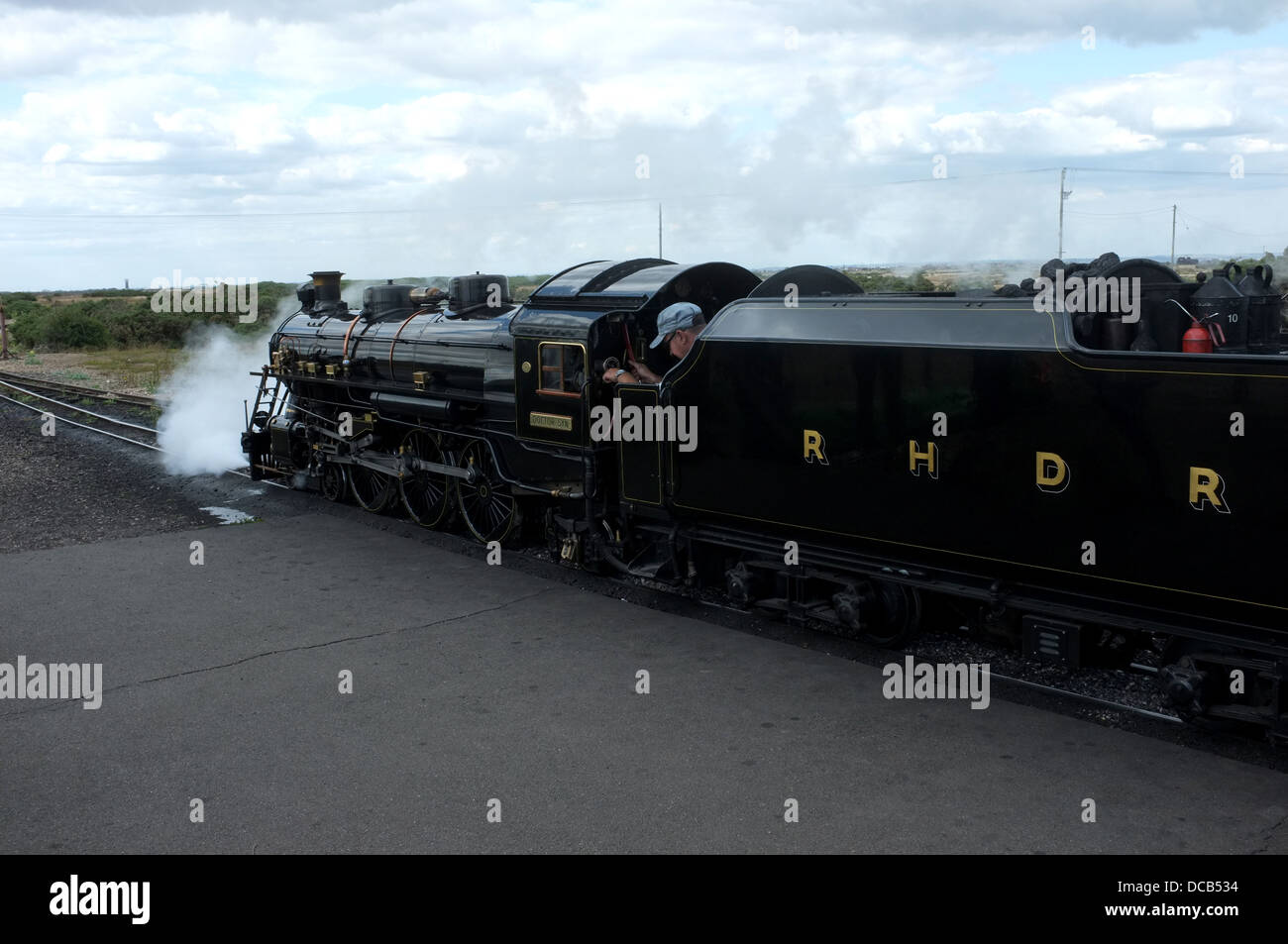 Hythe dymchurch miniature steam railway hi-res stock photography and ...