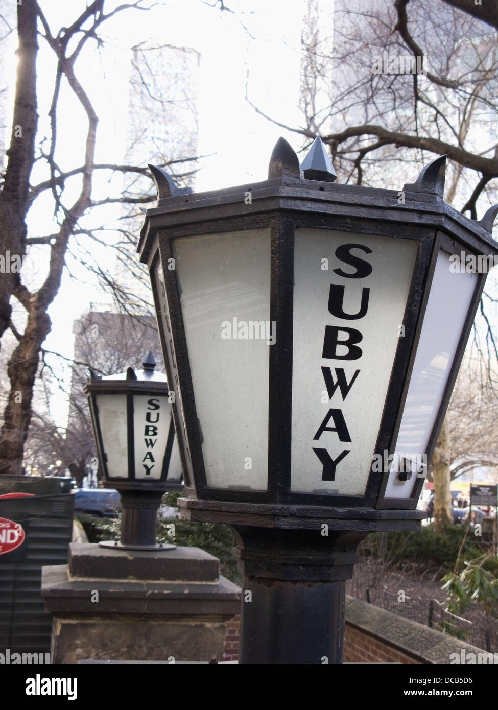 Subway signs hi-res stock photography and images - Alamy