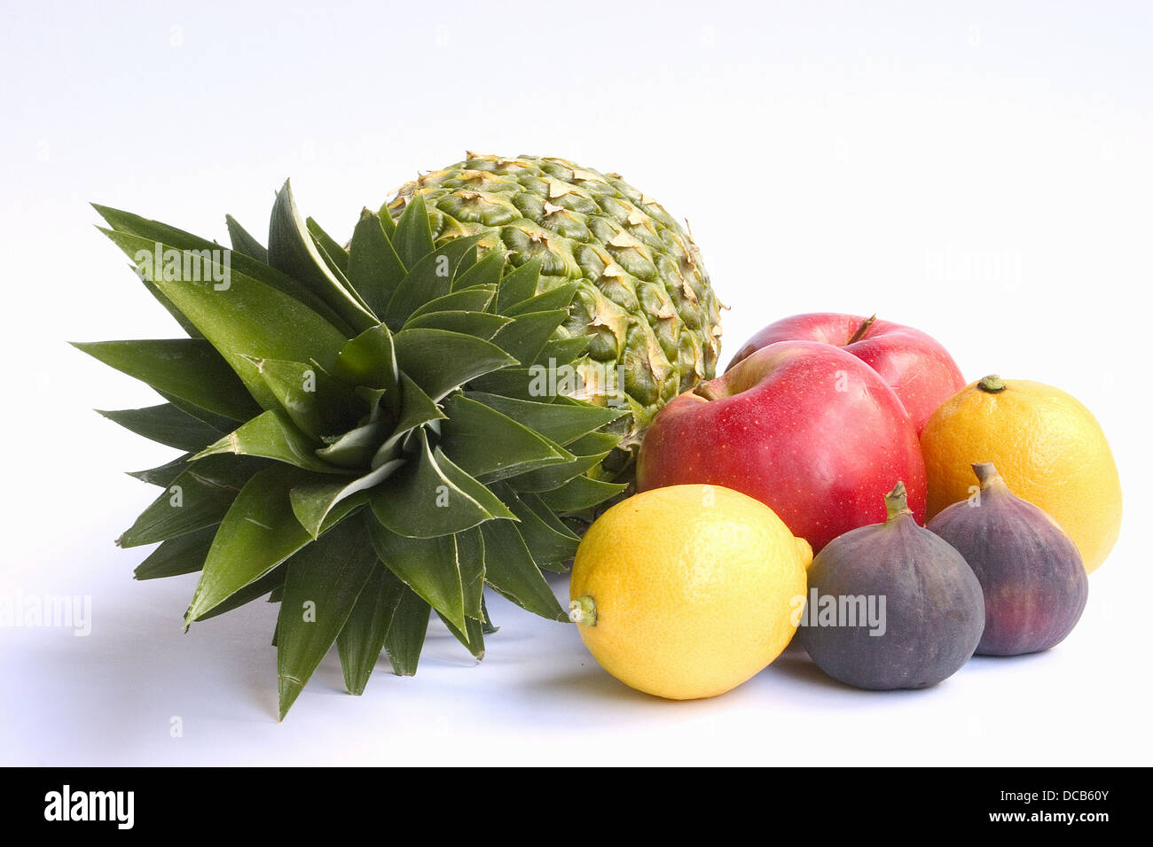 Ananas and other fruits Stock Photo - Alamy