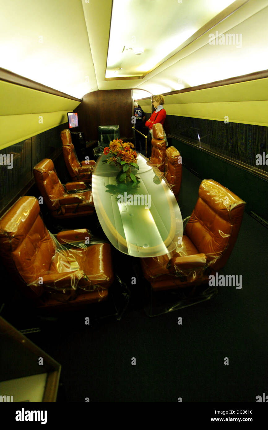 The Lisa Marie Convair private jet owned by Elvis Presley parked at ...