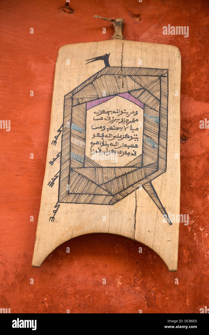 Nigerian Islamic Prayer Board, "Ardoise", Collection of Marie Jose ...