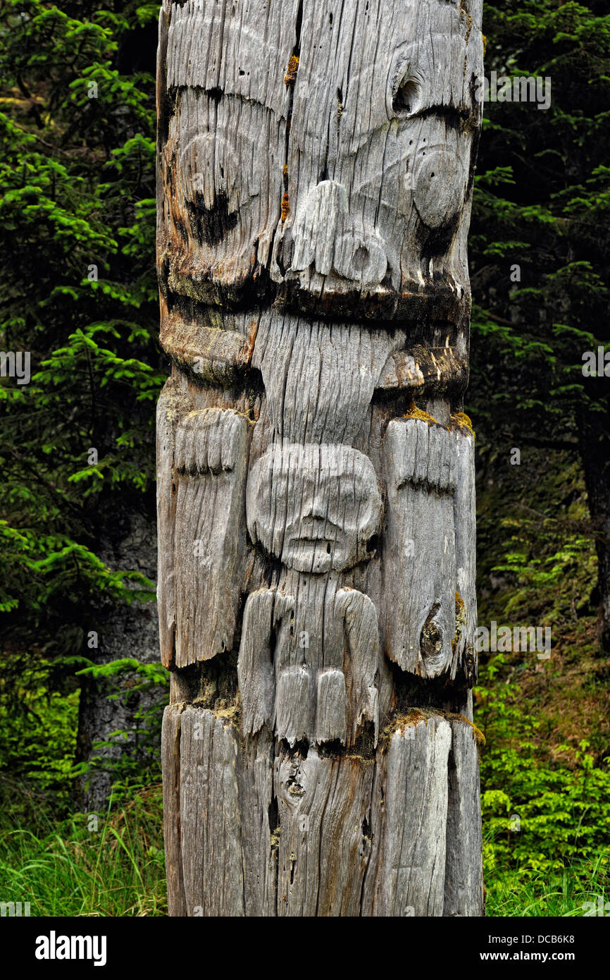 SGang Gwaay Island Gwaii Haanas National Park Mortuary Poles Haida ...