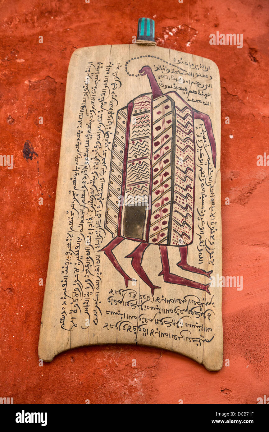 Nigerian Islamic Prayer Board, "Ardoise", Collection of Marie Jose ...