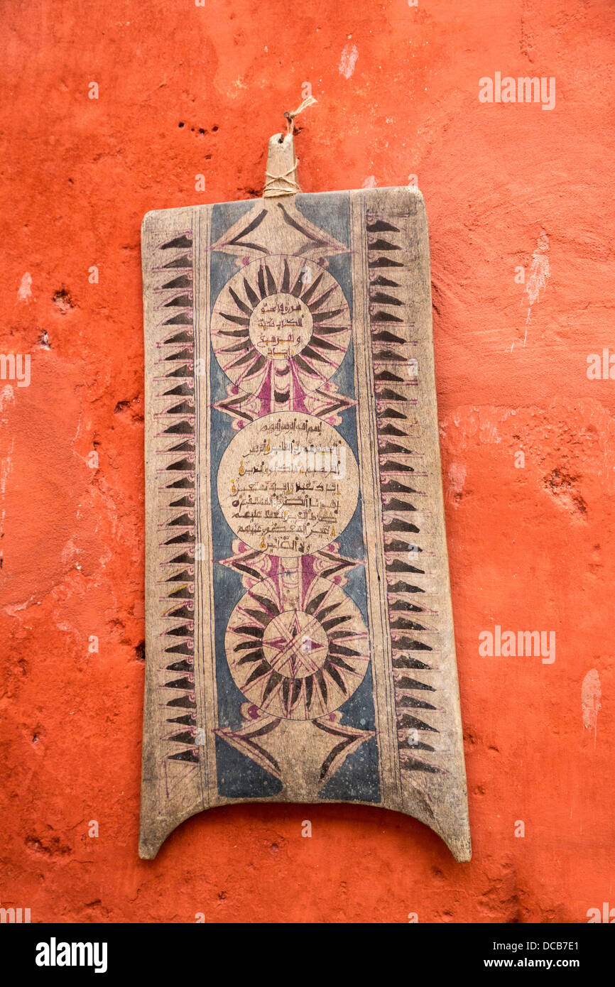 Nigerian Islamic Prayer Board, "Ardoise", Collection of Marie Jose ...