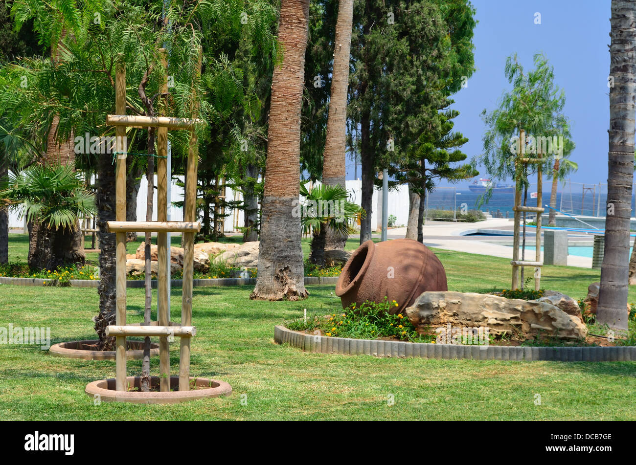Palm trees cyprus hi-res stock photography and images - Alamy