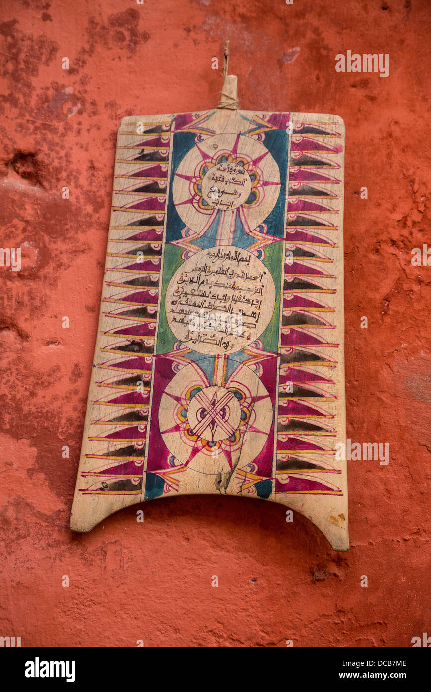 Nigerian Islamic Prayer Board, "Ardoise", Collection of Marie Jose ...