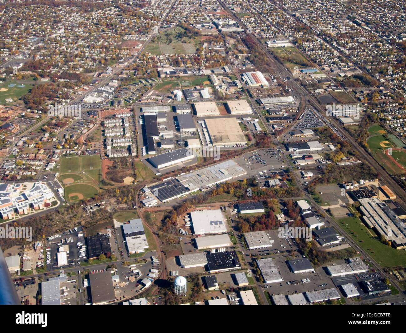 Newark new jersey aerial hi-res stock photography and images - Alamy