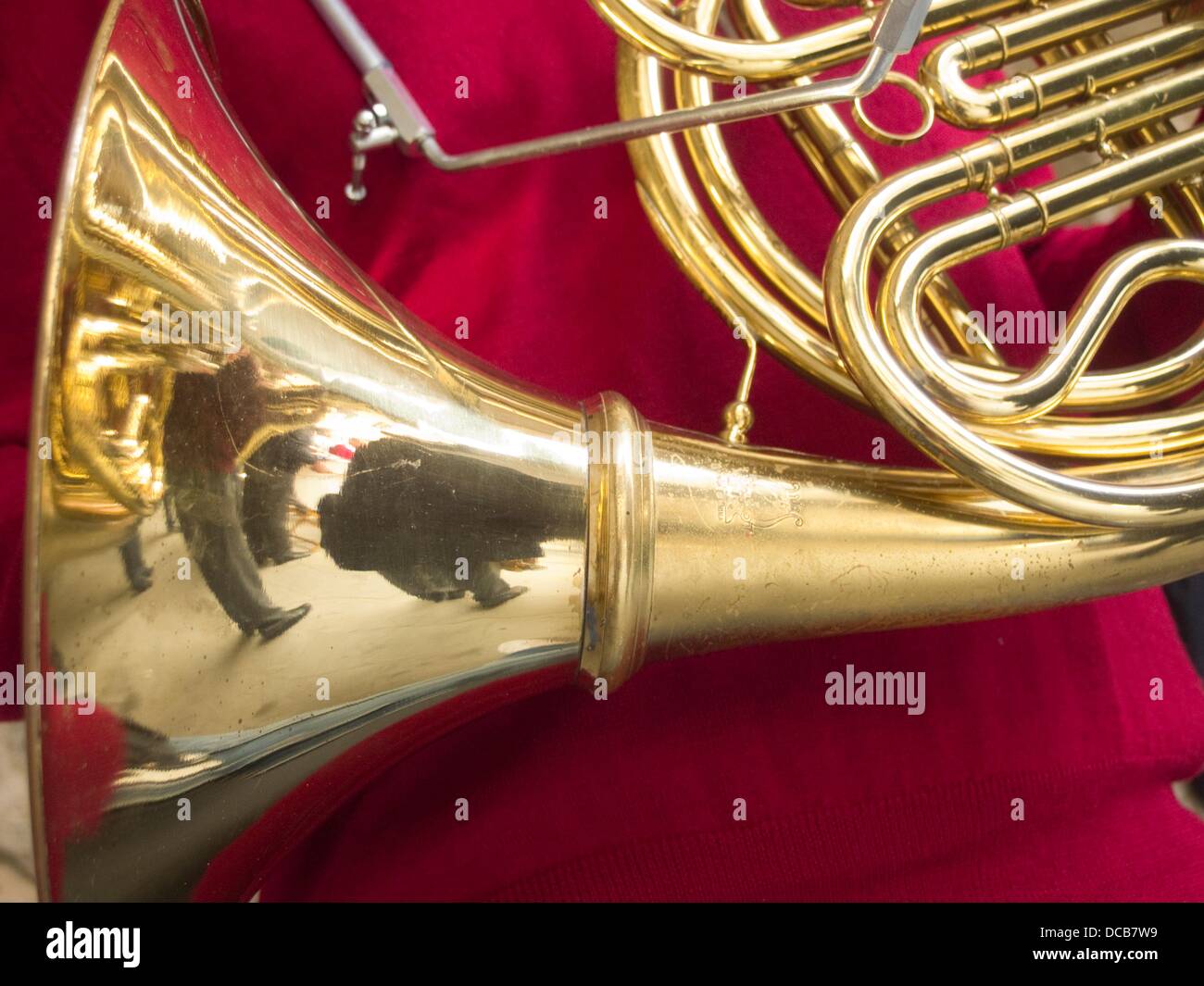 Musical instruments in Portico de Romagna, Emilia-Romagna, Italy Stock ...