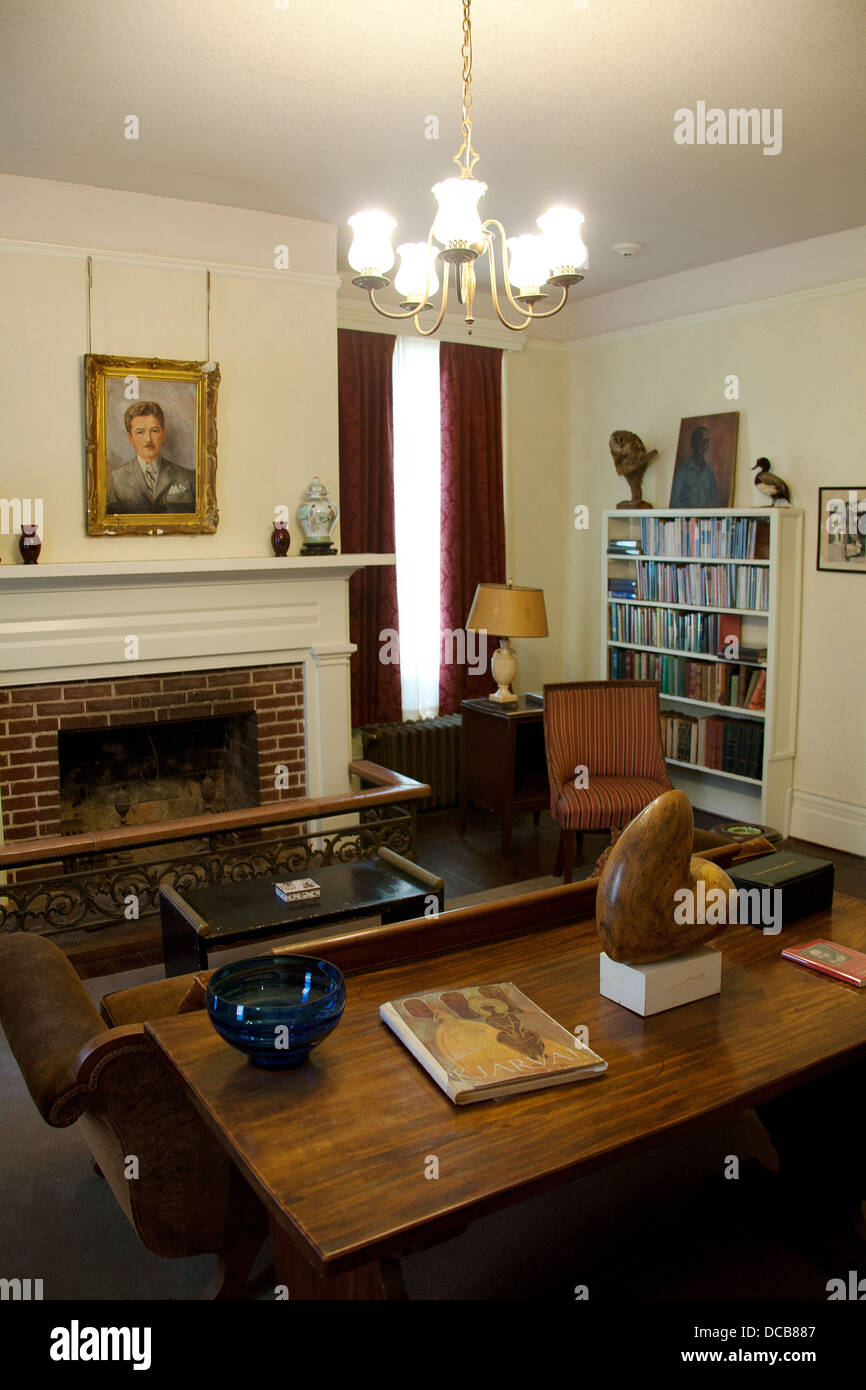 The Library at Rowan Oak the home of William Faulkner in Oxford ...